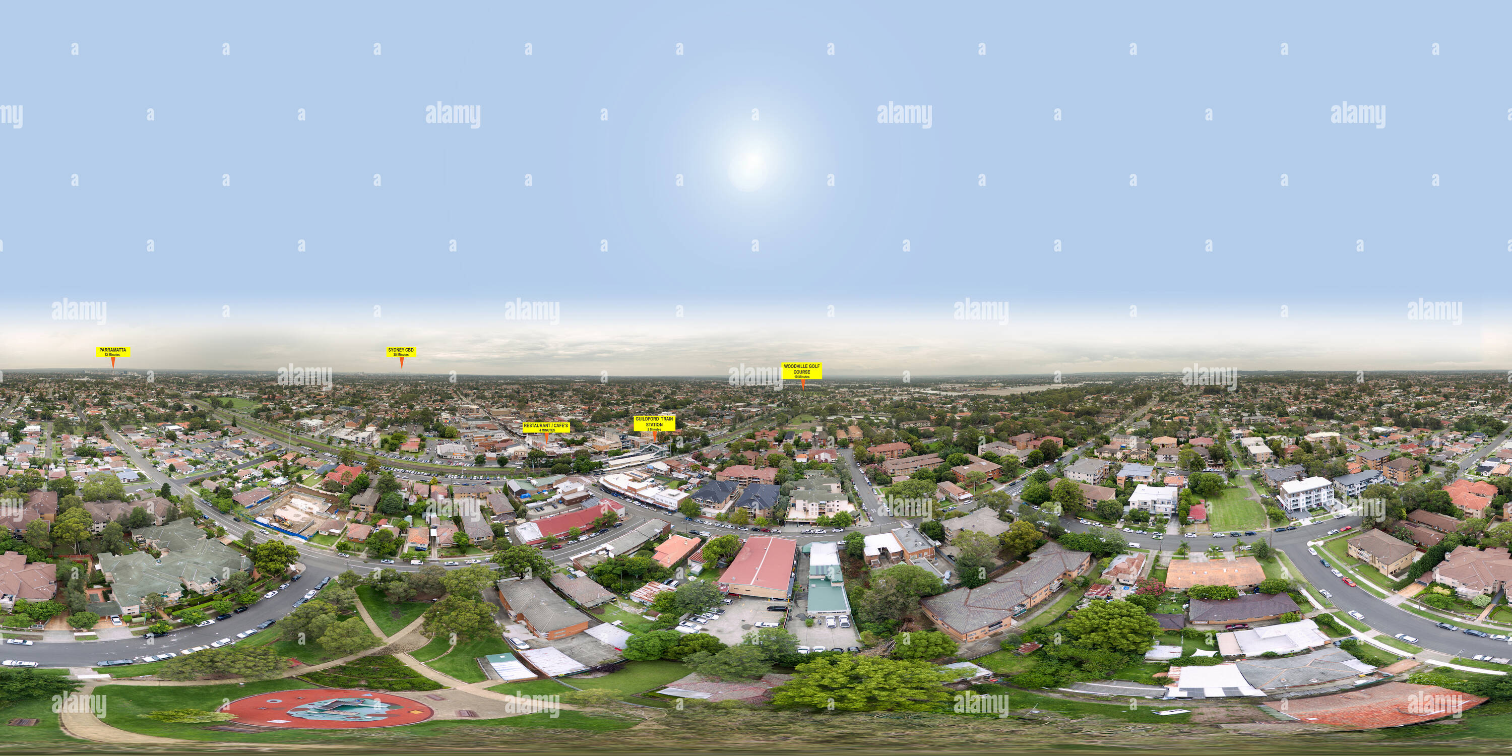 360° view of Guildford Location Shoot - Alamy