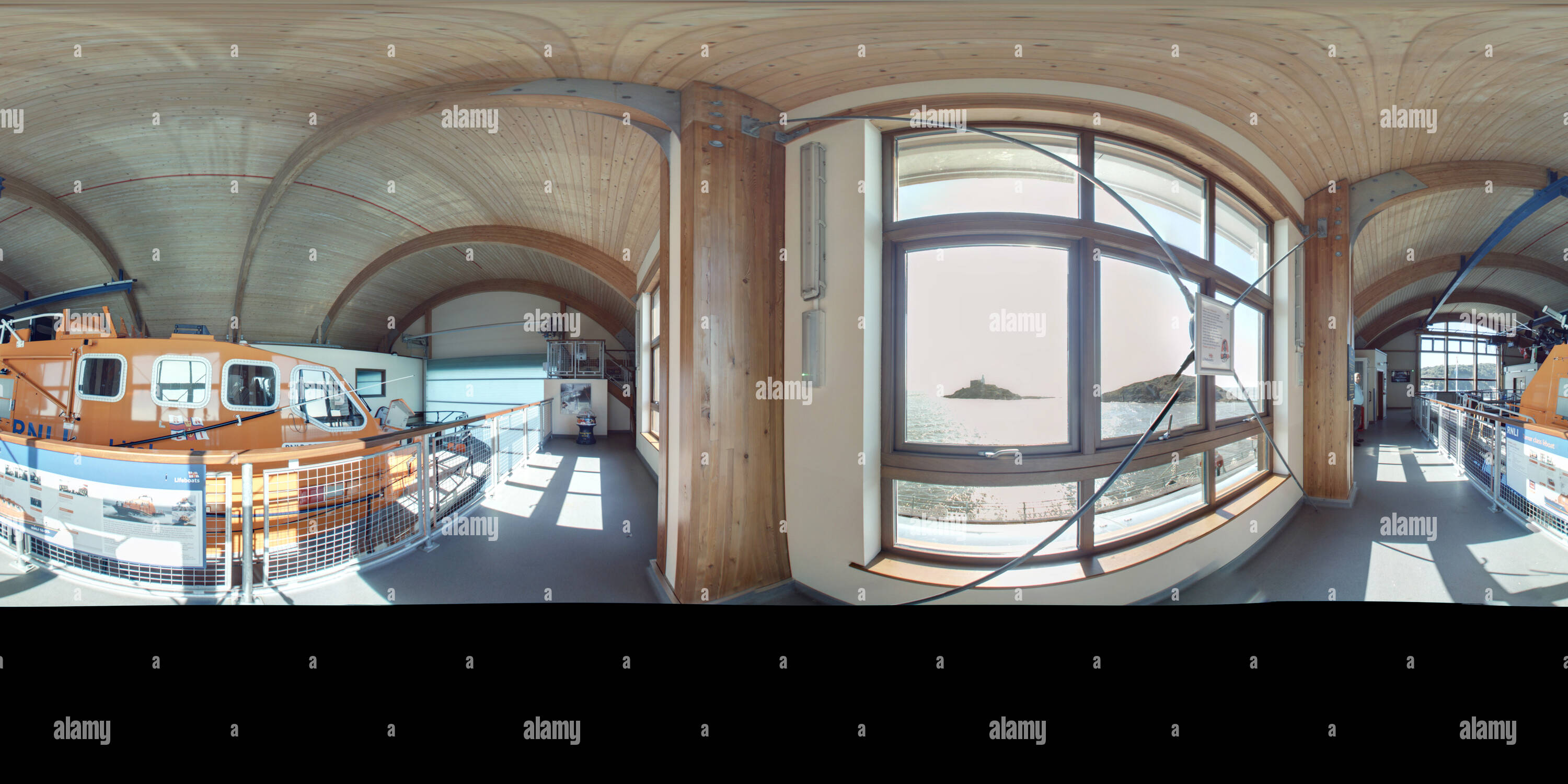 360° view of Mumbles Lifeboat Station, Mumbles - Alamy