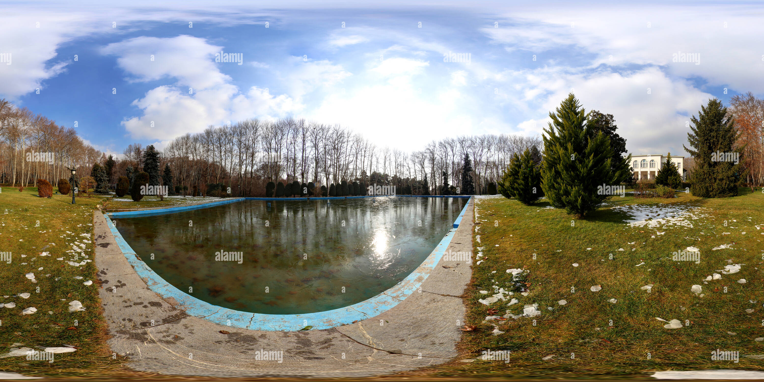 360° view of Sa'ad Abad Palace Garden Museum, Tehran - Alamy