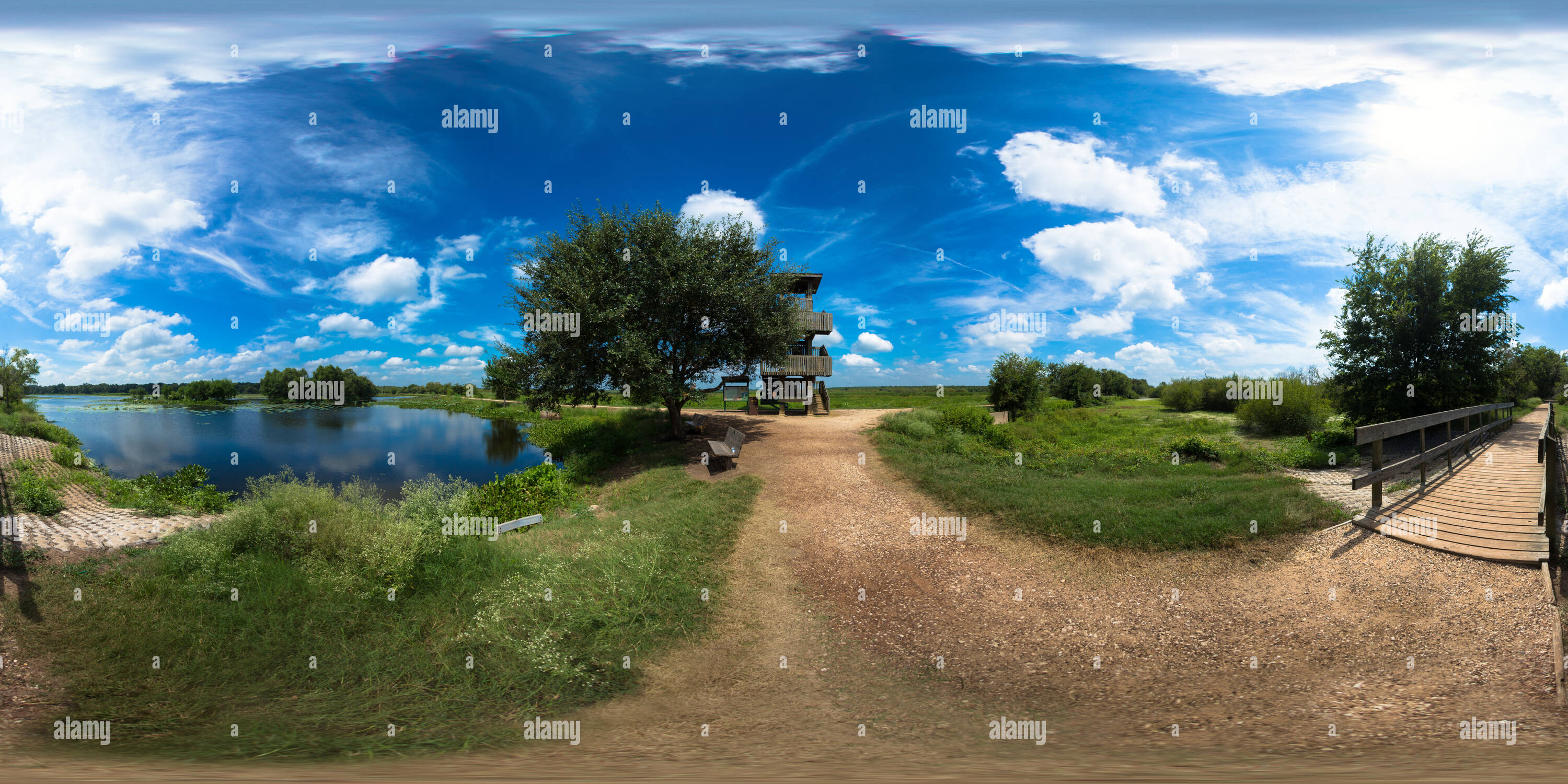 360° view of Lake Observation Tower - Alamy