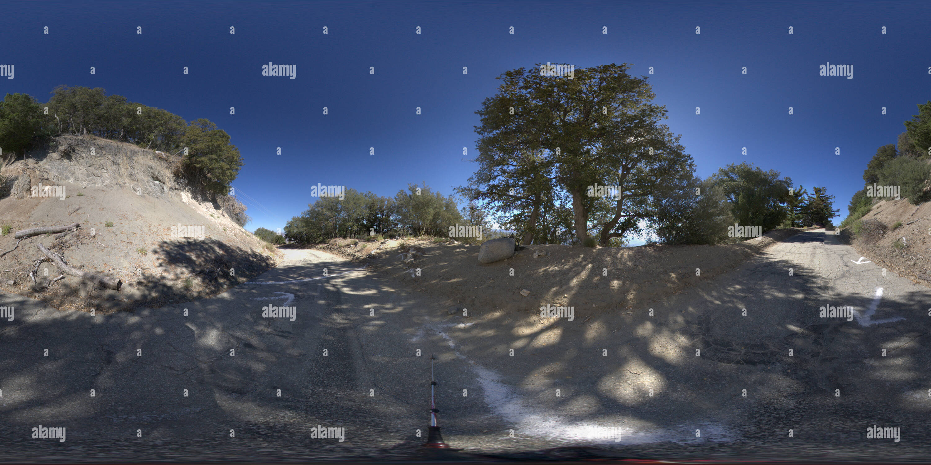 360° view of Bill Riley Trail at Mt Disappointment Rd - Alamy