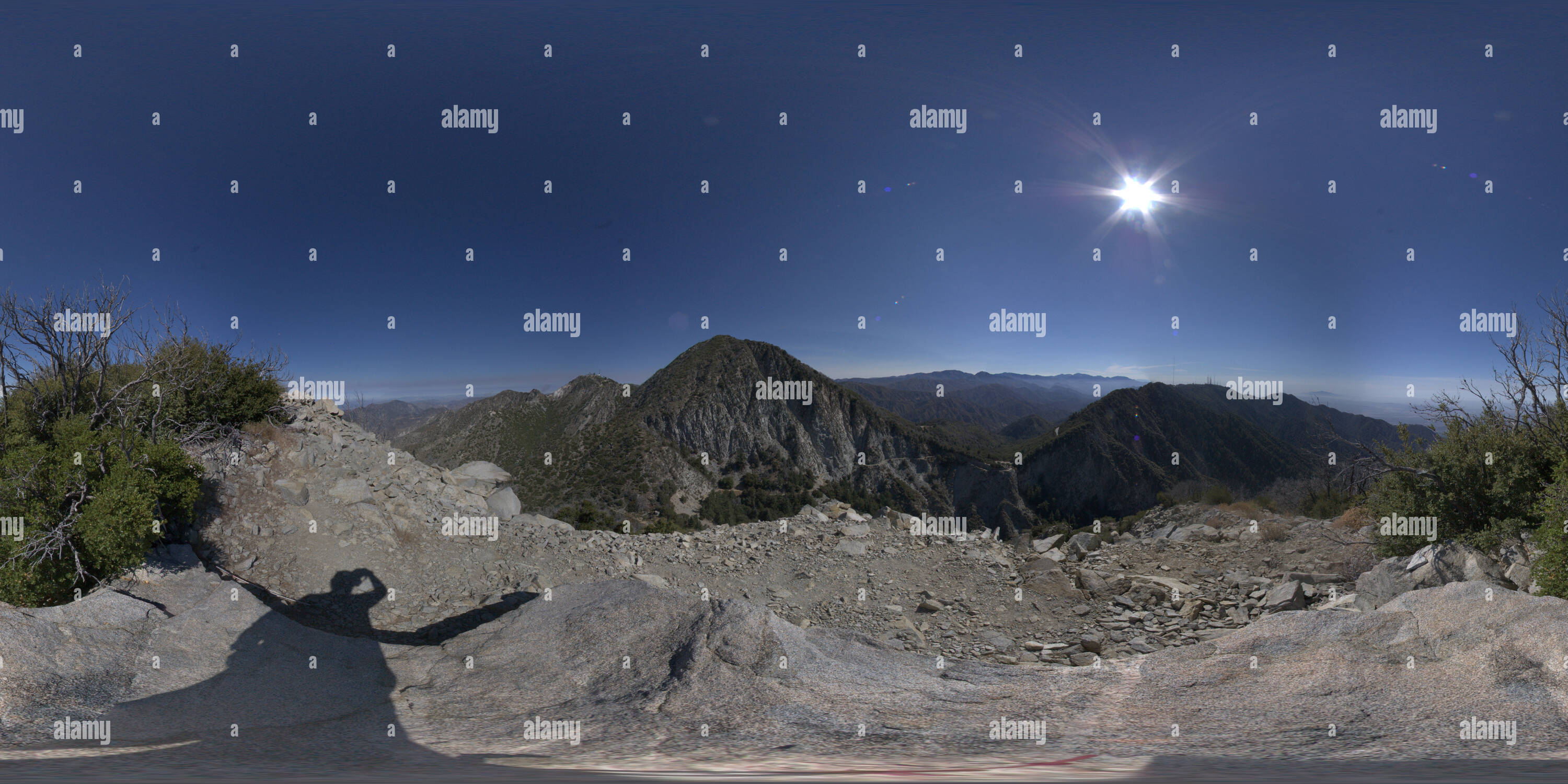 360° view of East end of Mt Markham ridge - Alamy