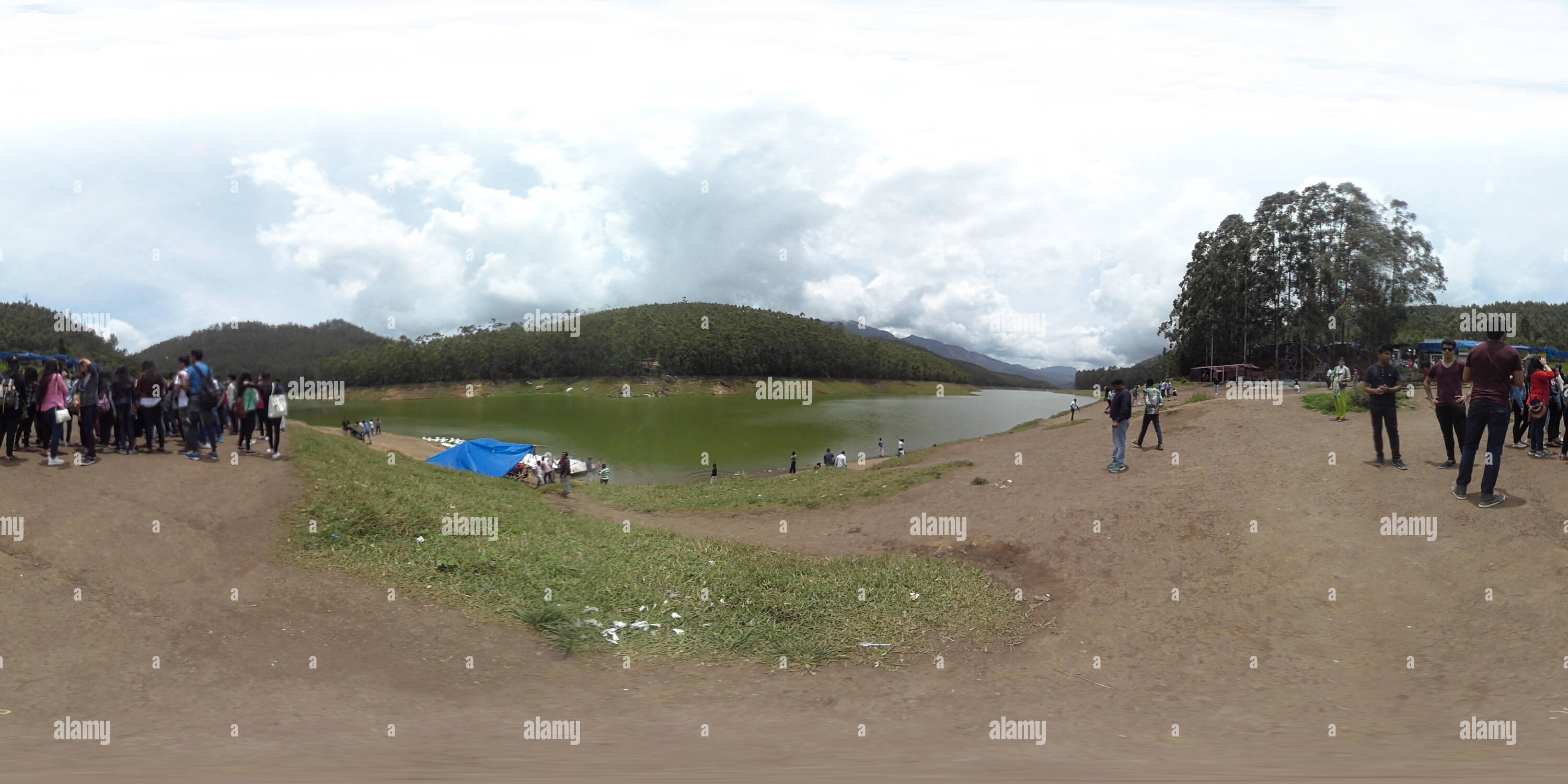 360° view of Echo point Munnar - Alamy