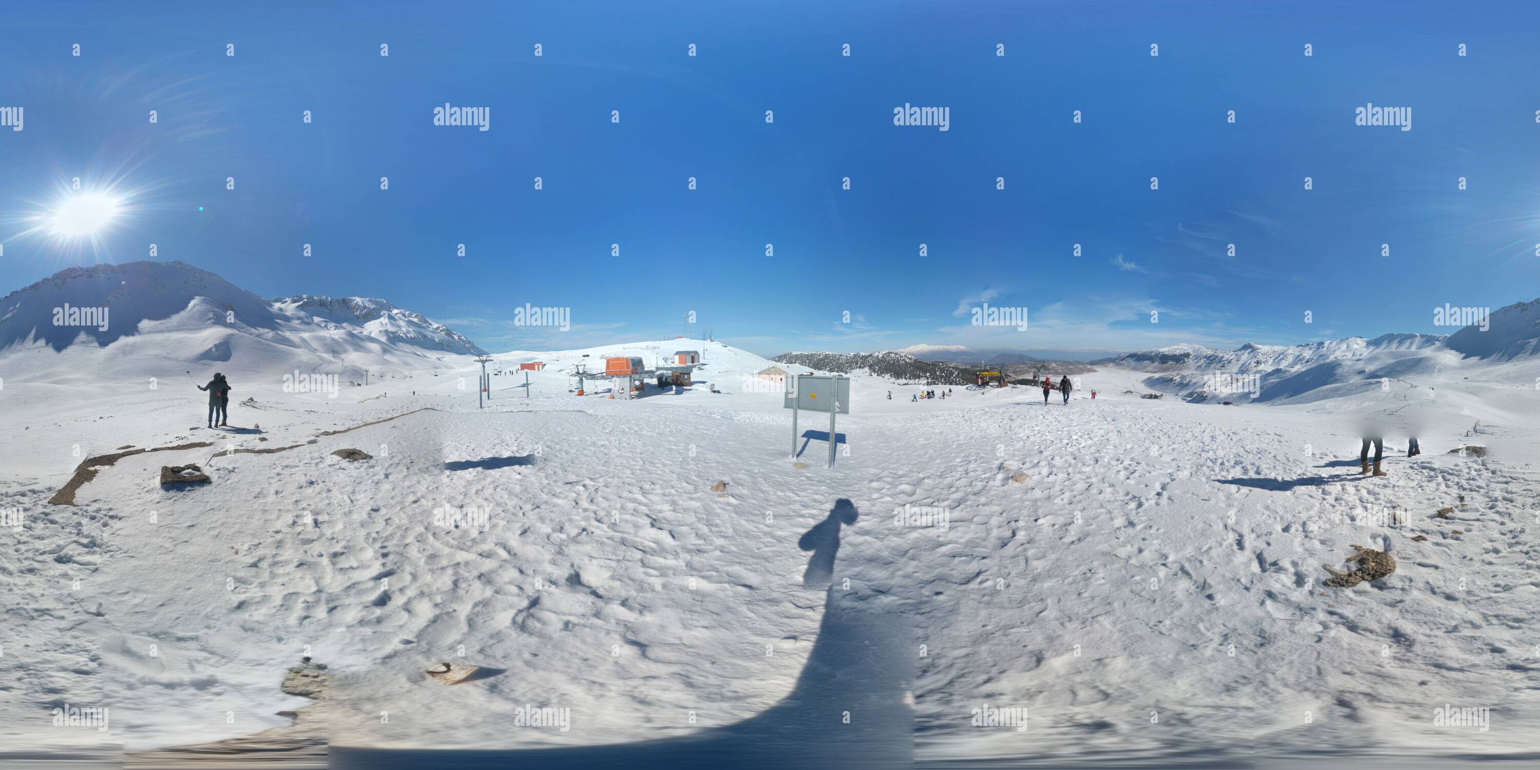 360° view of Davraz Kayak Merkezi -1 - Alamy