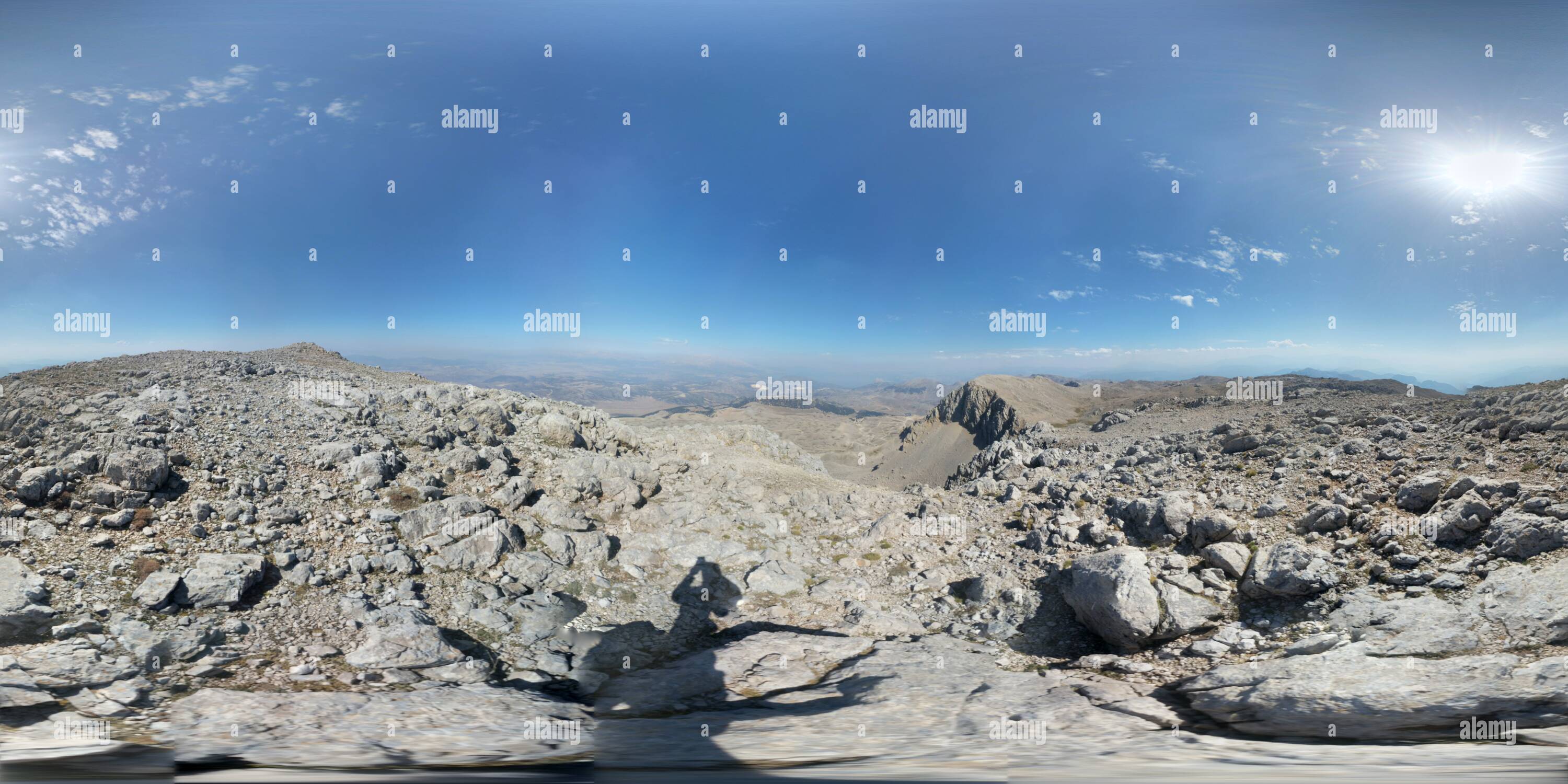 360° view of Davraz Dağı Zirvesi - Alamy