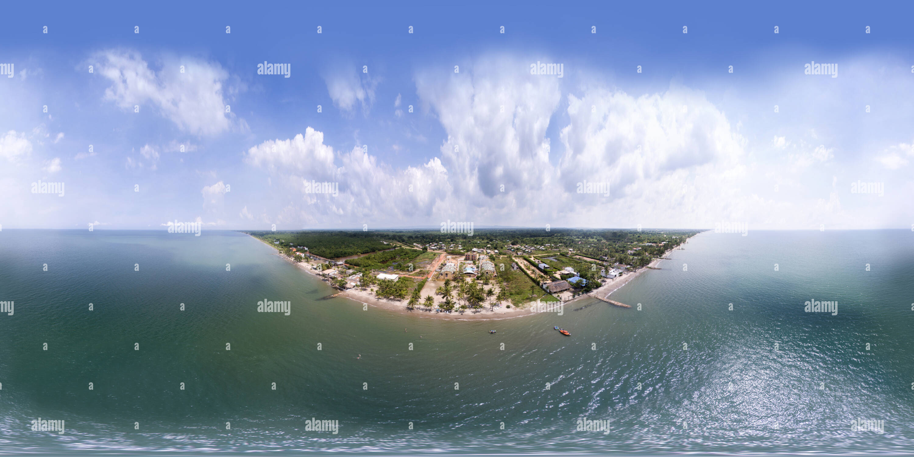360° view of Palmares del Francés - Alamy