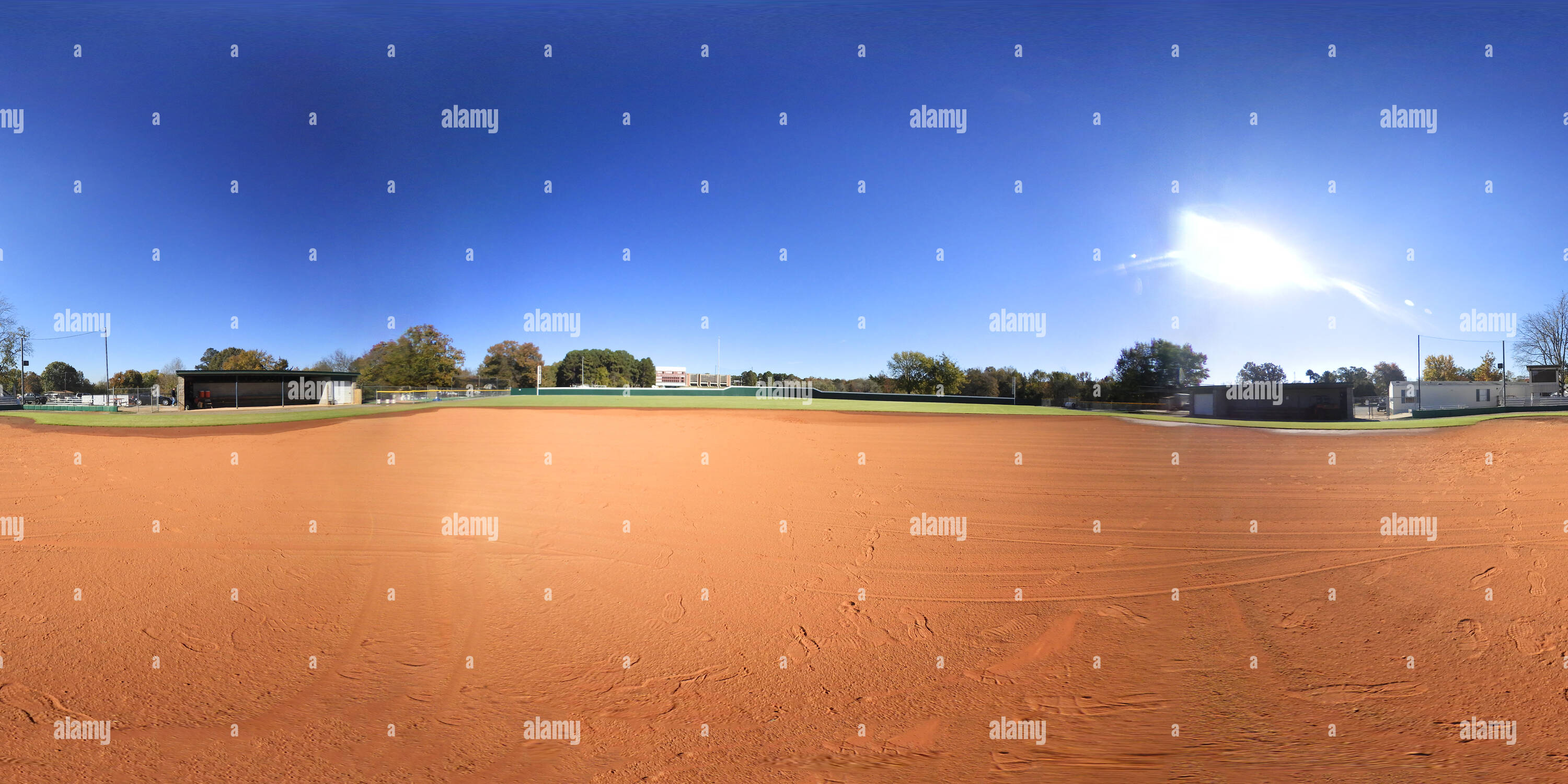 360° view of House Softball Field - Alamy