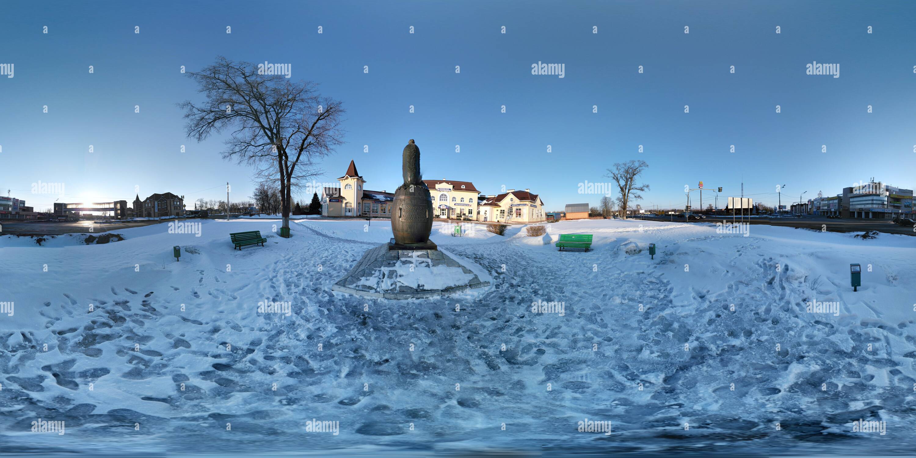 Pushkin street lukhovitsy hi-res stock photography and images - Alamy