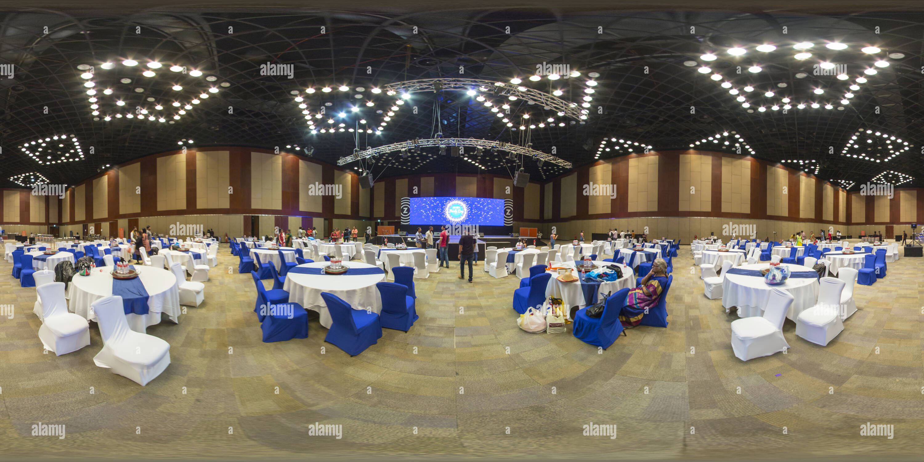 360° view of Zenoti Family Day, HICC Hyderabad - Alamy