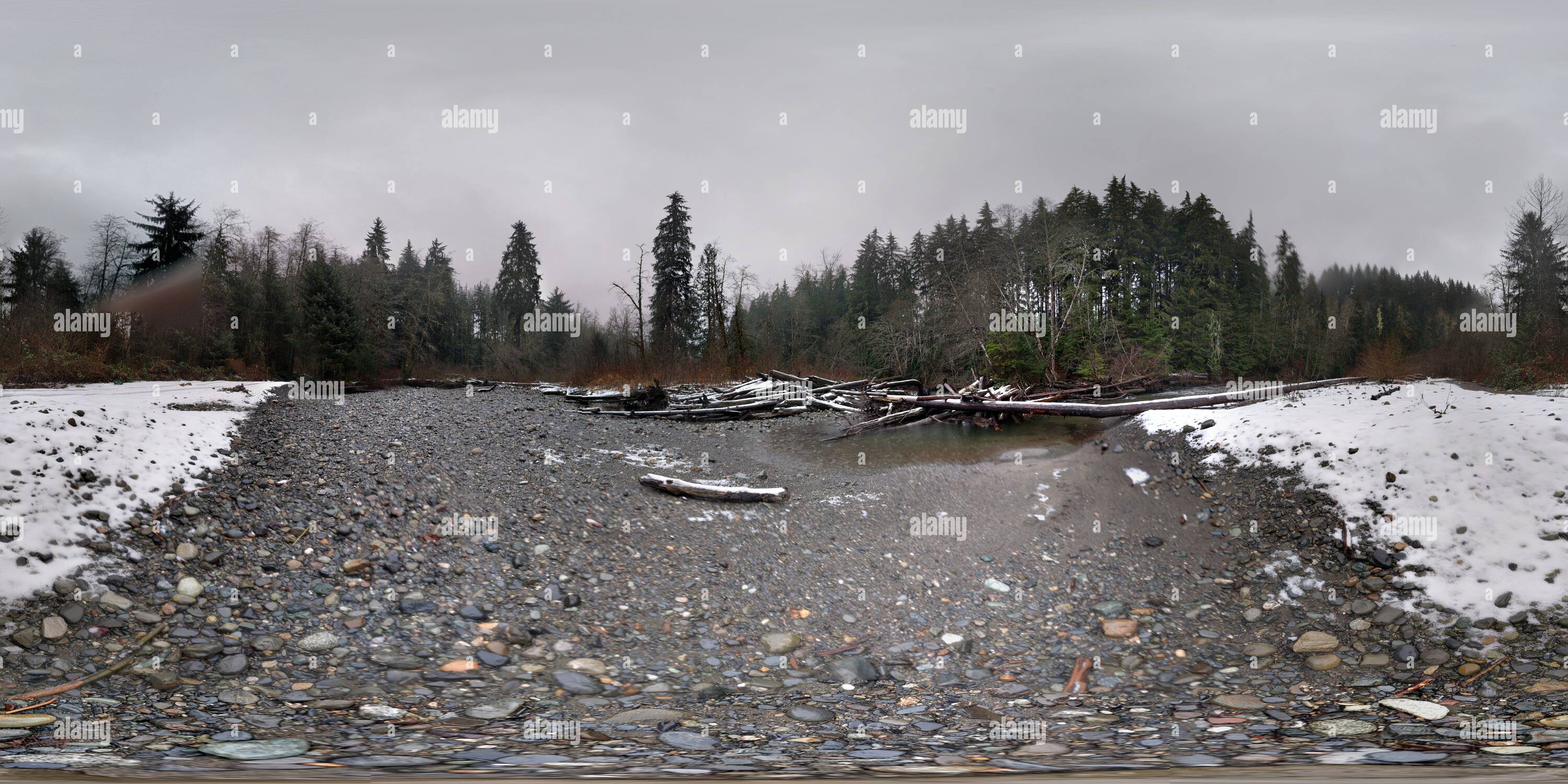 360° view of Along the Sultan Basin Road, Sulltan, WA - Alamy
