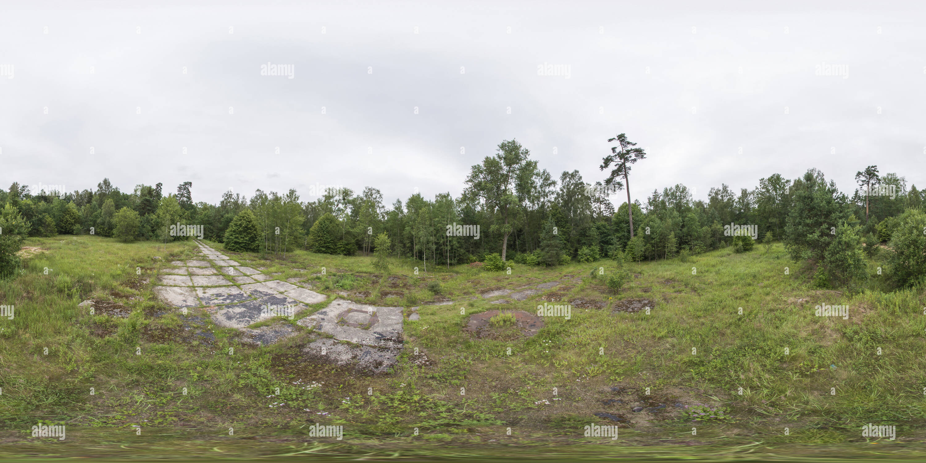 360° view of Nuclear launch platform on missile base, Russia - Alamy