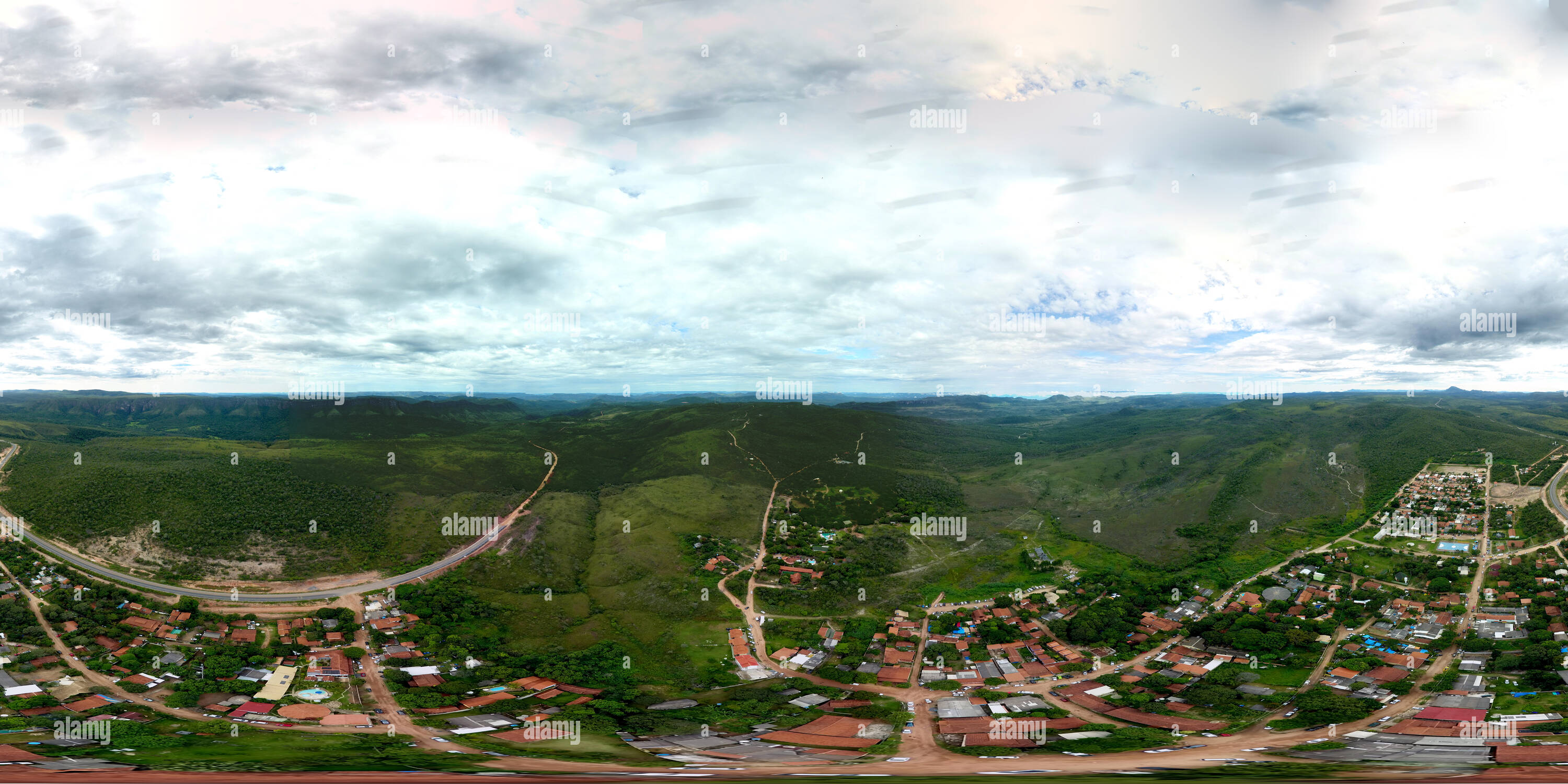 360° view of São Jorge - Brazil - Alamy