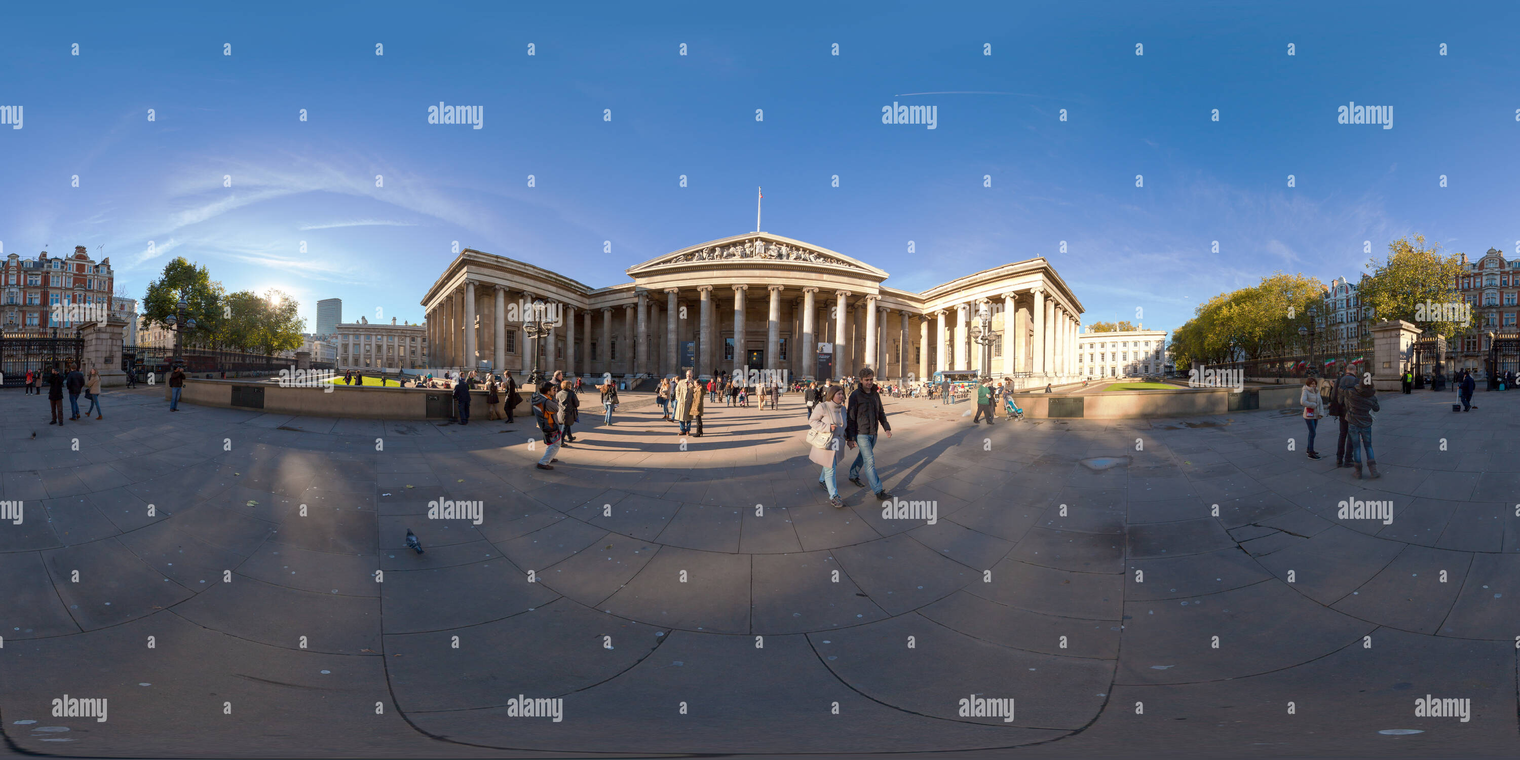 360° view of The British Museum, Main Entrance - Alamy