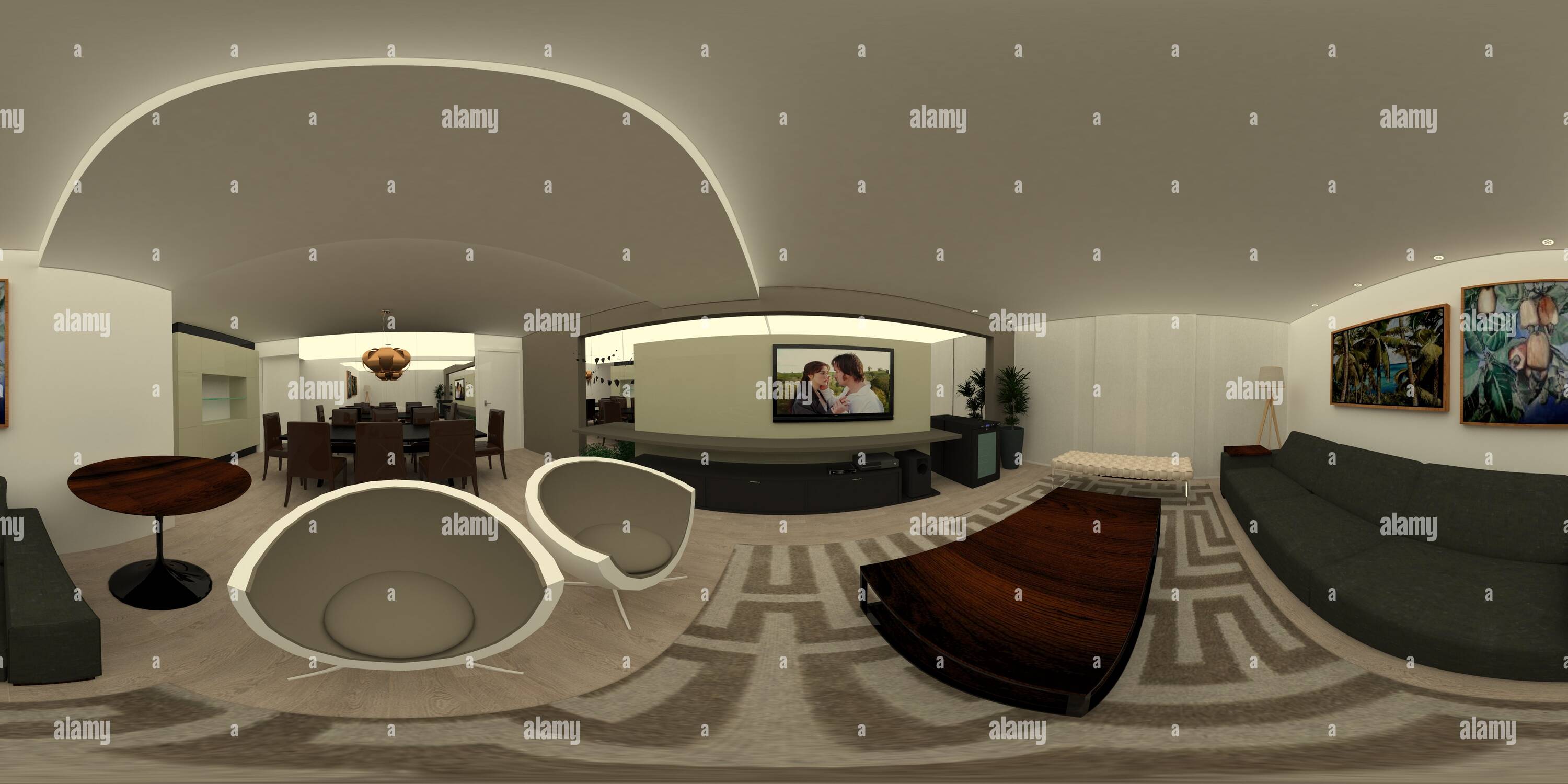 360° view of Sala High Quality - Alamy