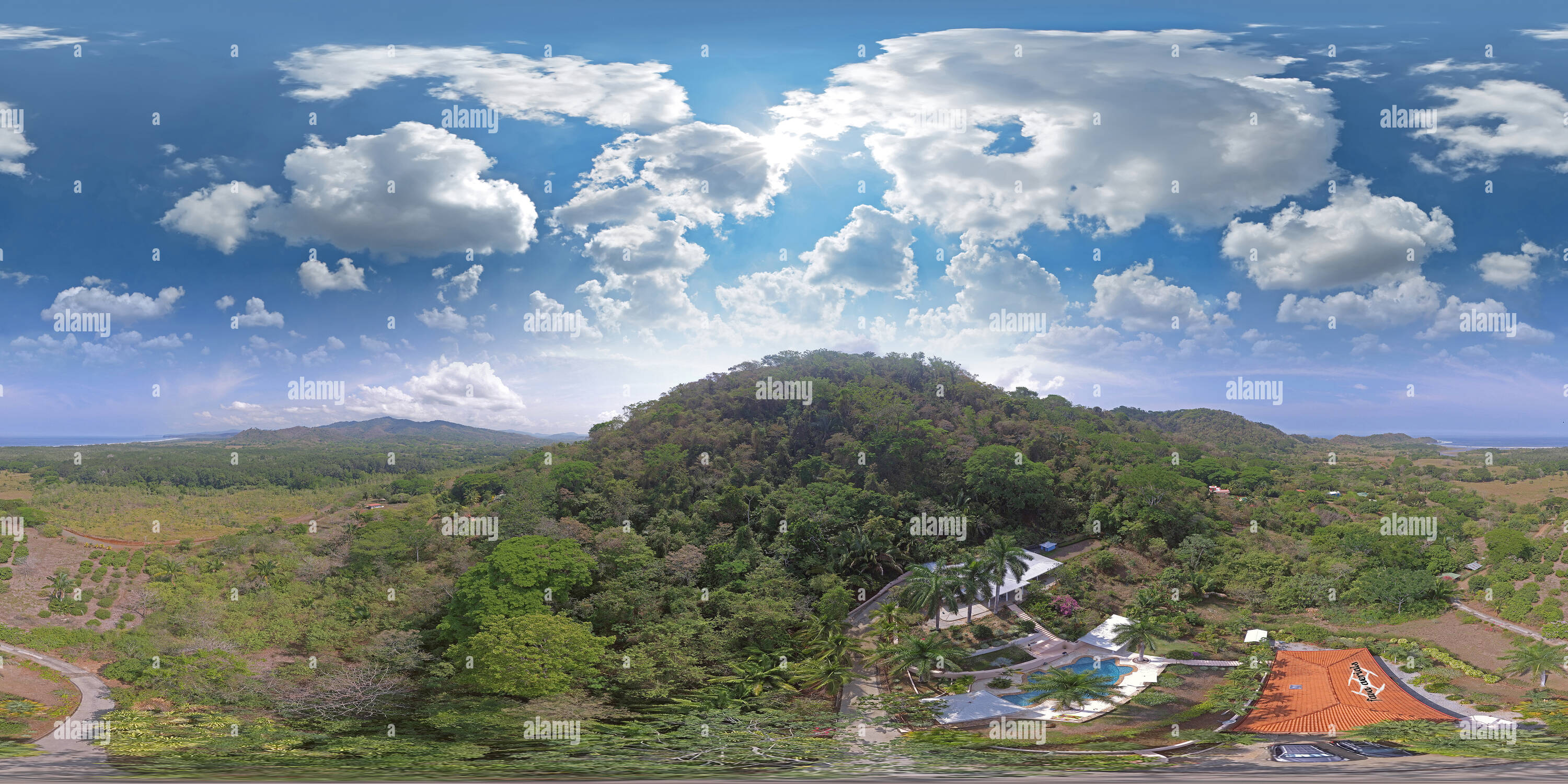 360° view of Prospero and Kundy House - Alamy