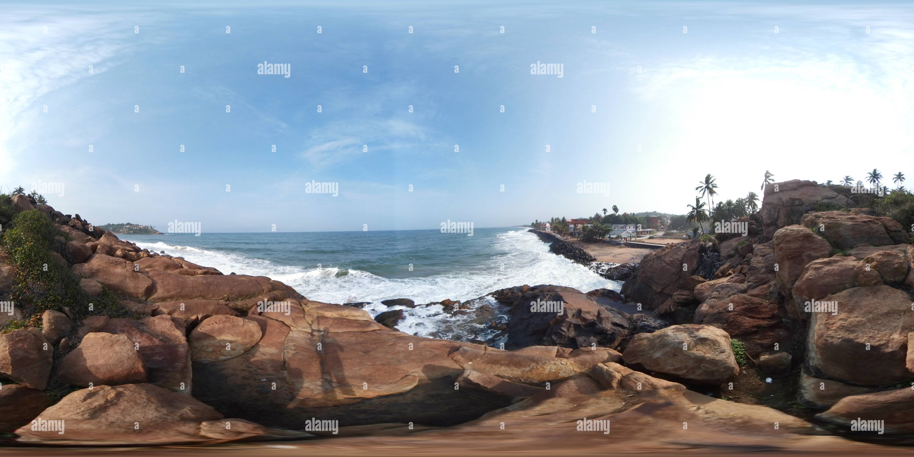 360° view of Samudra Beach - Alamy