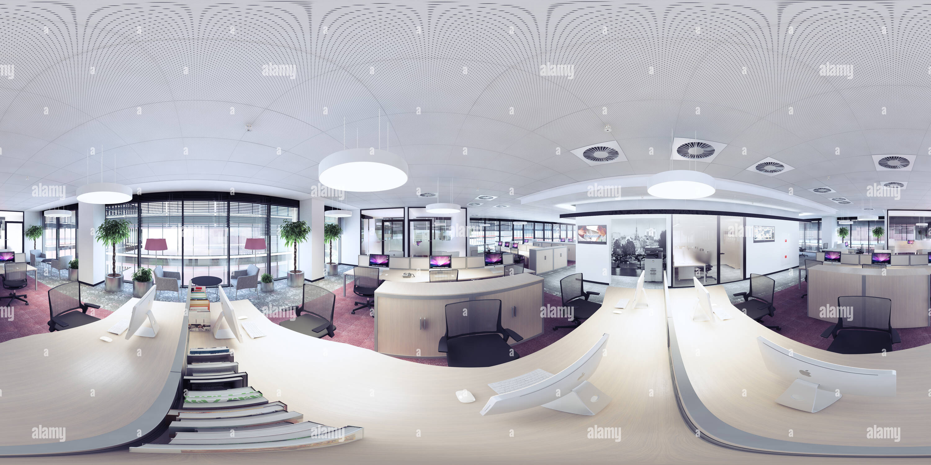 360° view of New Office Panorama - Alamy