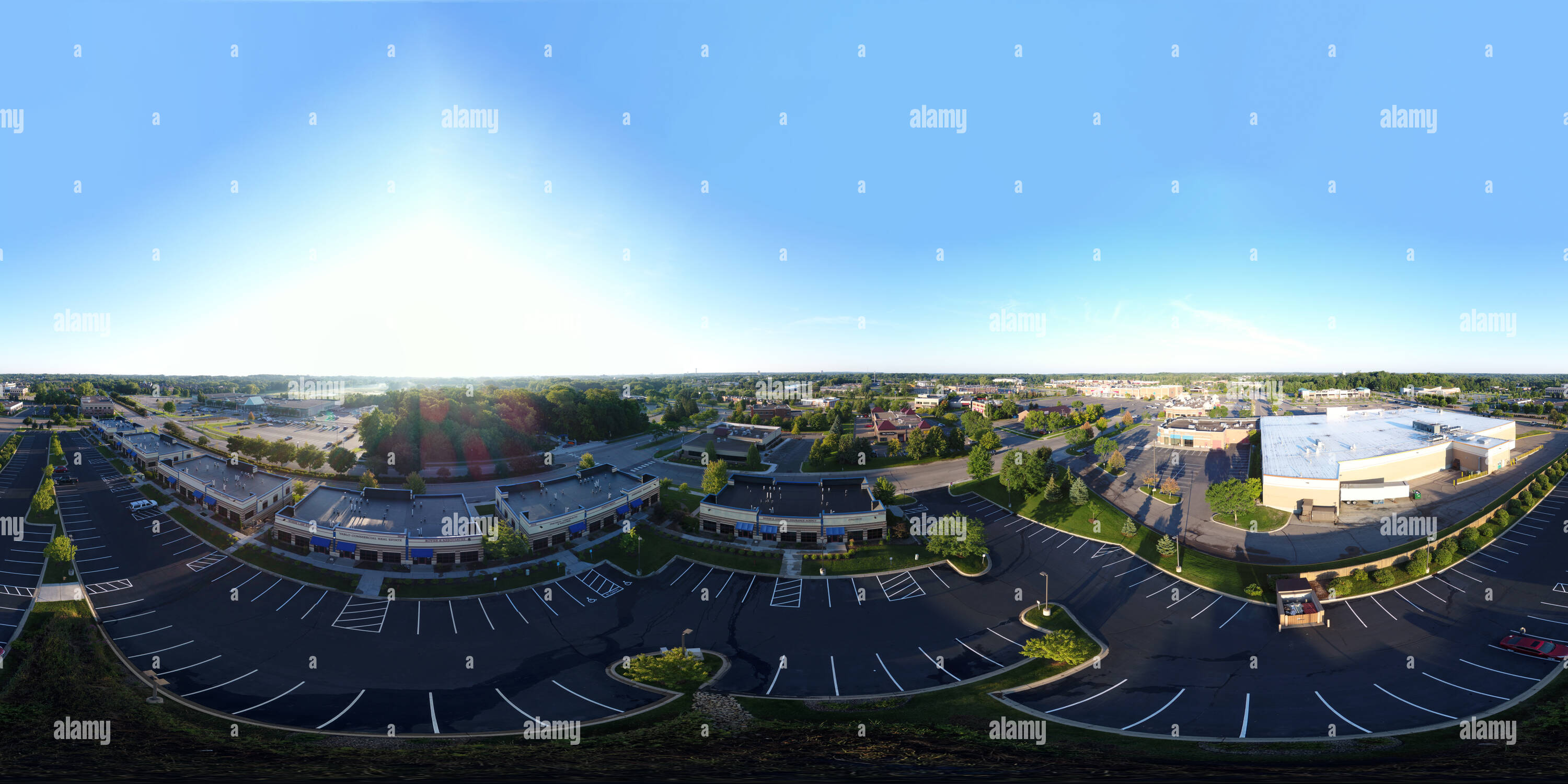360° view of Another example real estate pano - Alamy