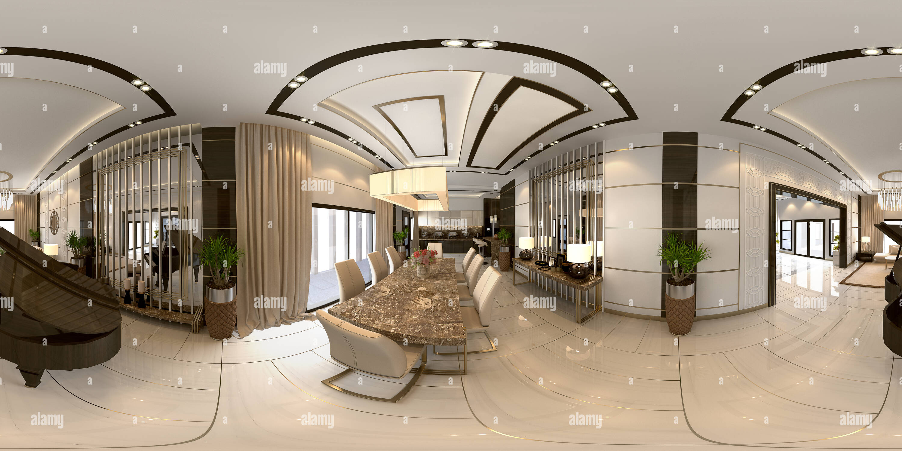 360° view of Proposed Hall Panorama - Alamy