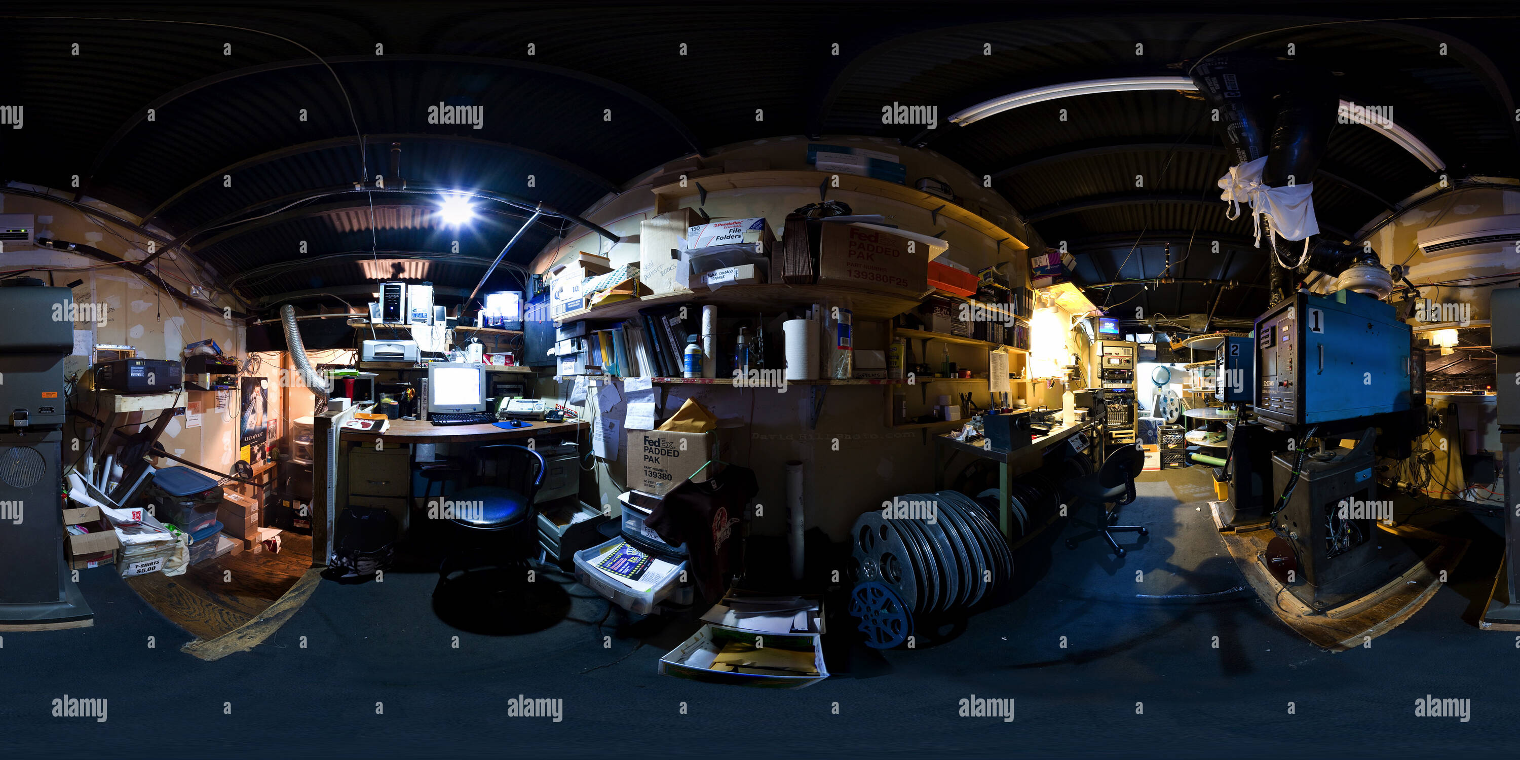 360° view of Projection Alamo 6K - Alamy