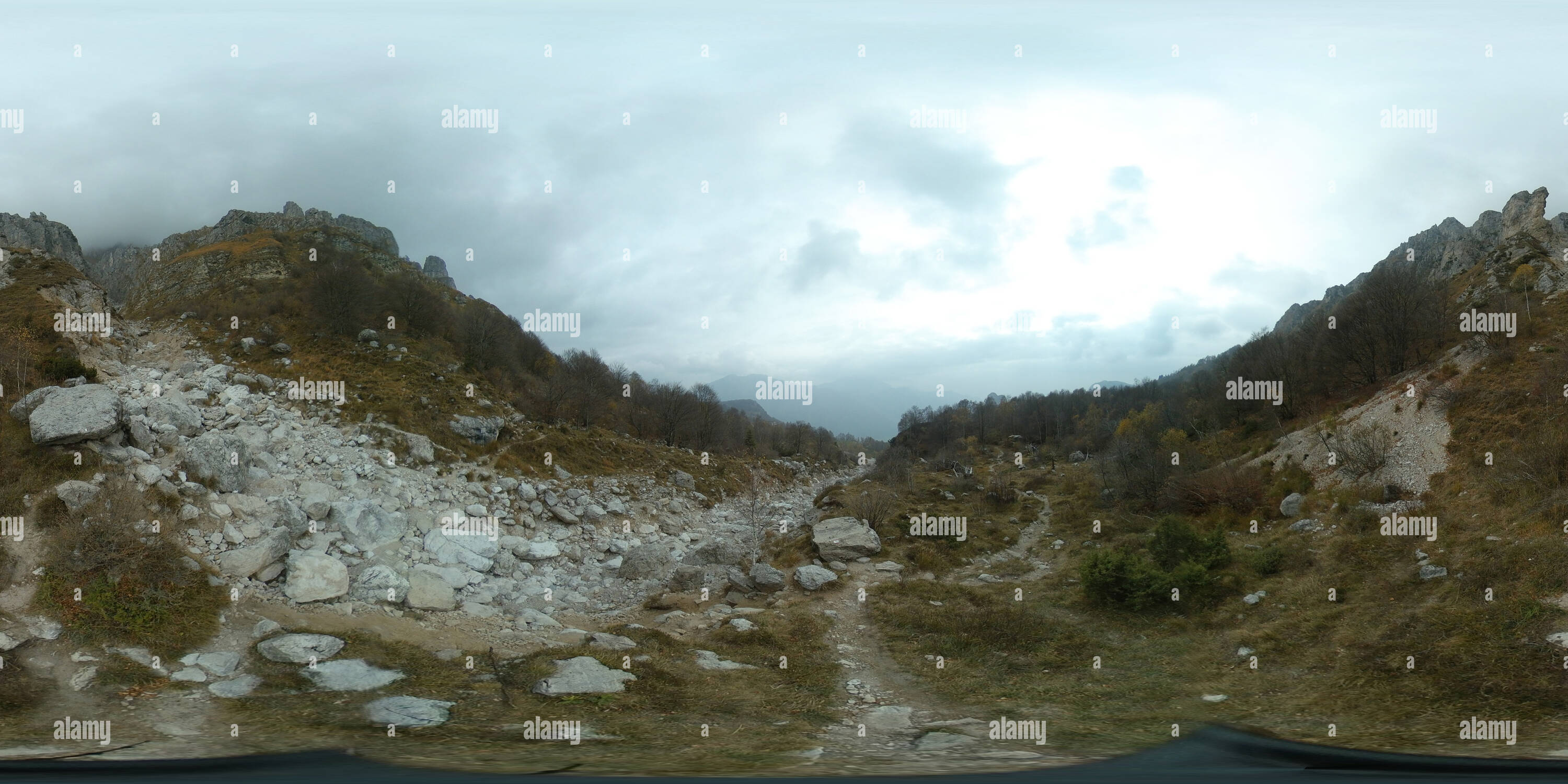 360° view of Grigna near Lake Como, Italy - Alamy