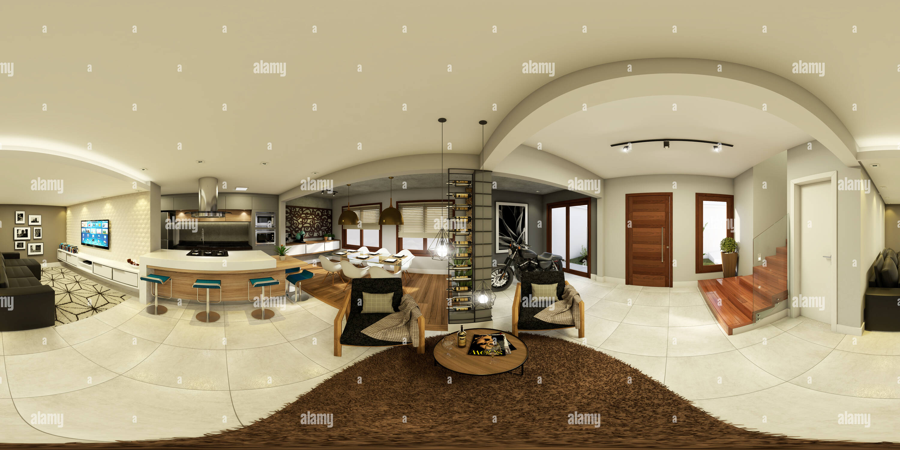 360° view of Sala L + M v01 - Alamy