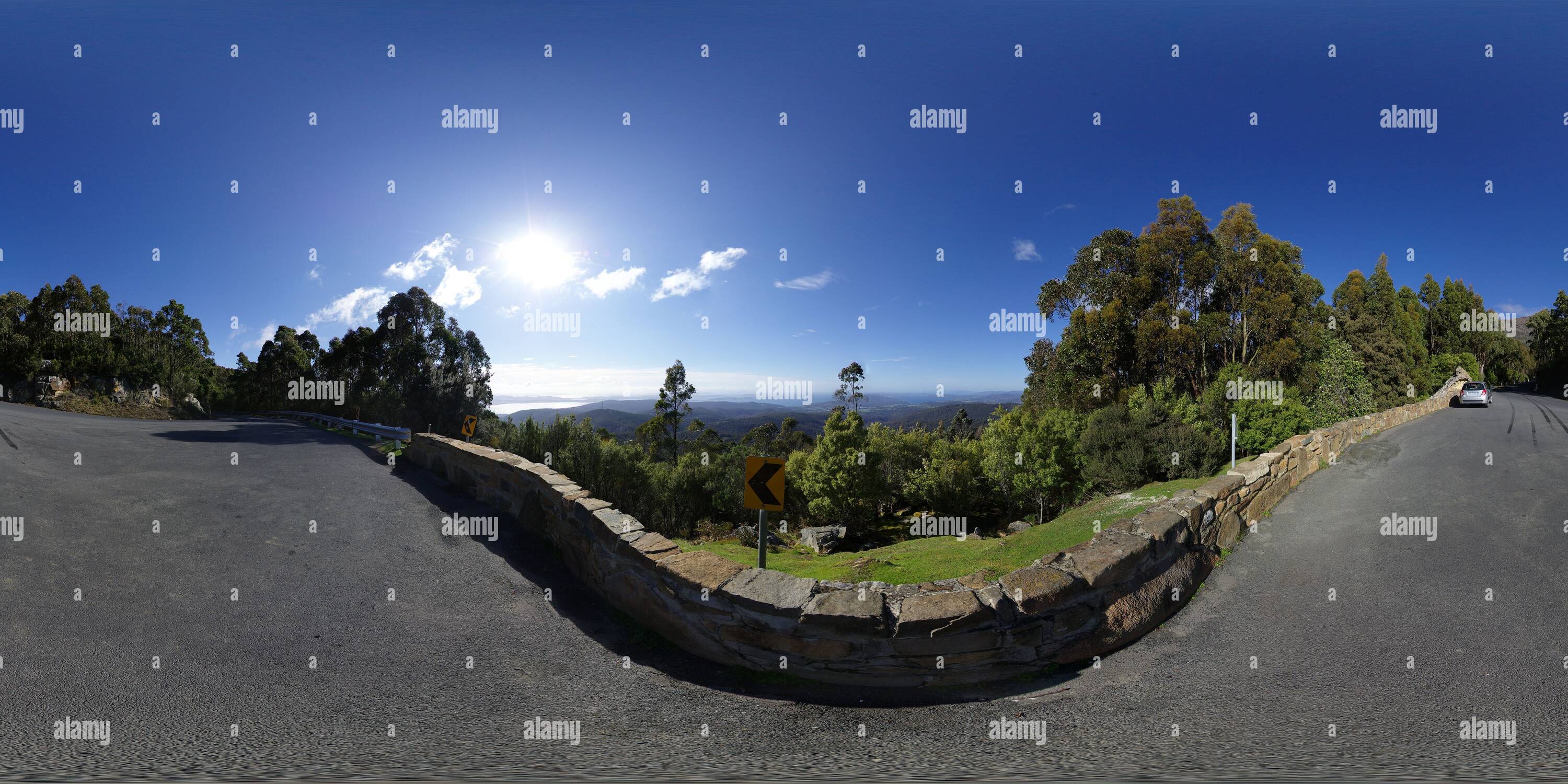 360° view of Panoramic View from Pinnacle Road - Alamy