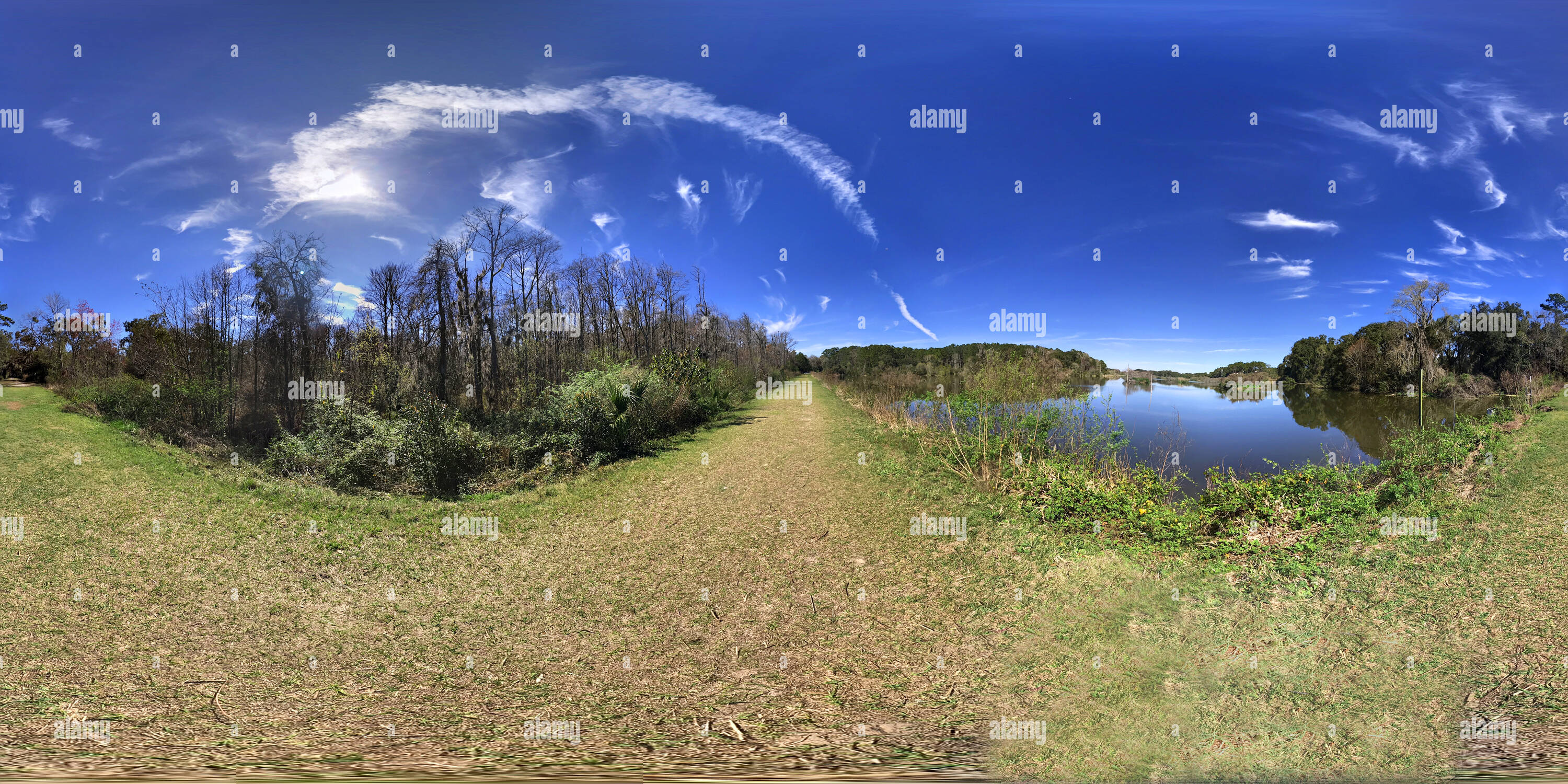 360° view of Harris Neck National Wildlife Refuge - Alamy