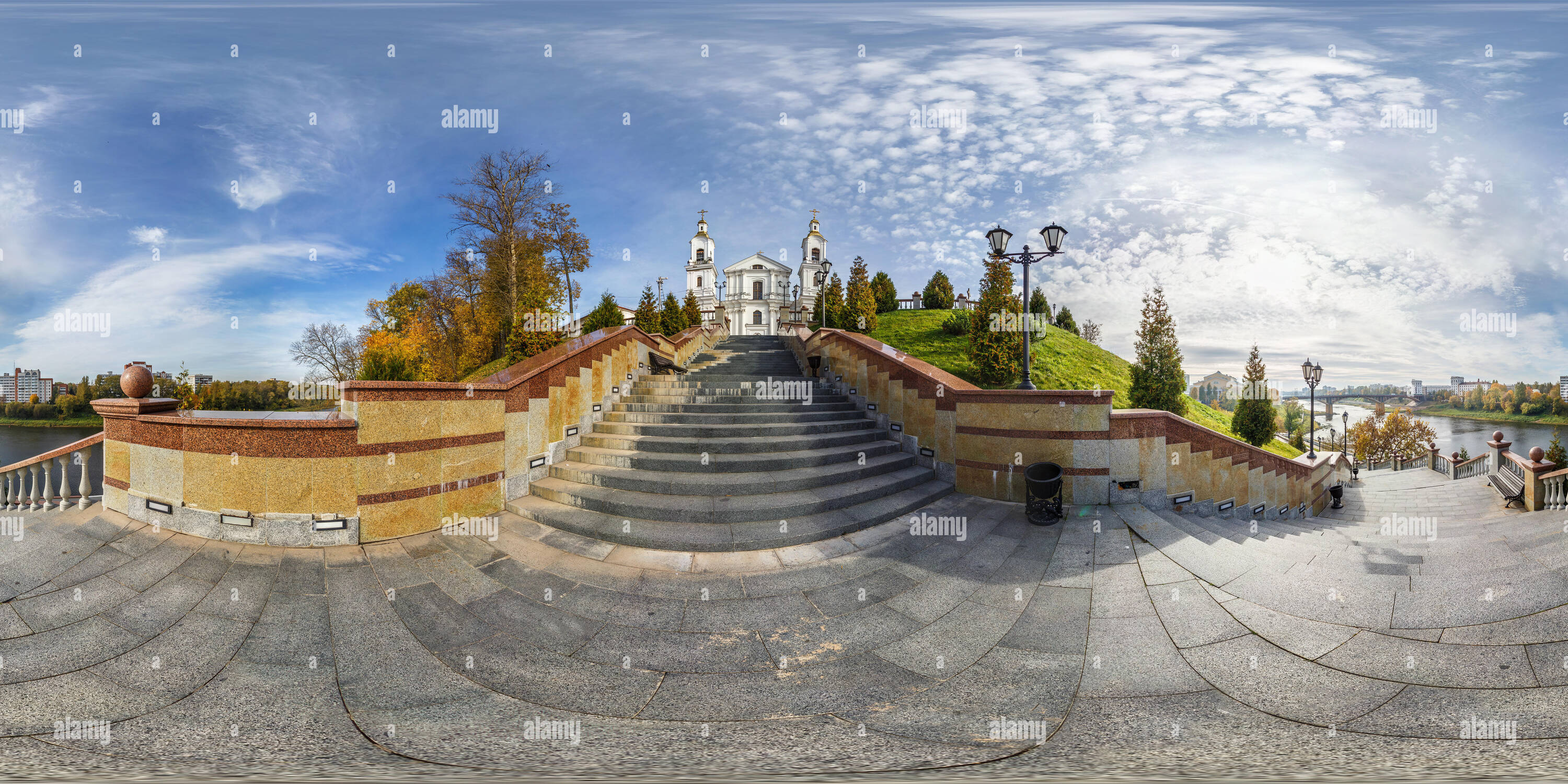 360° view of full seamless spherical panorama 360 degrees angle view ...