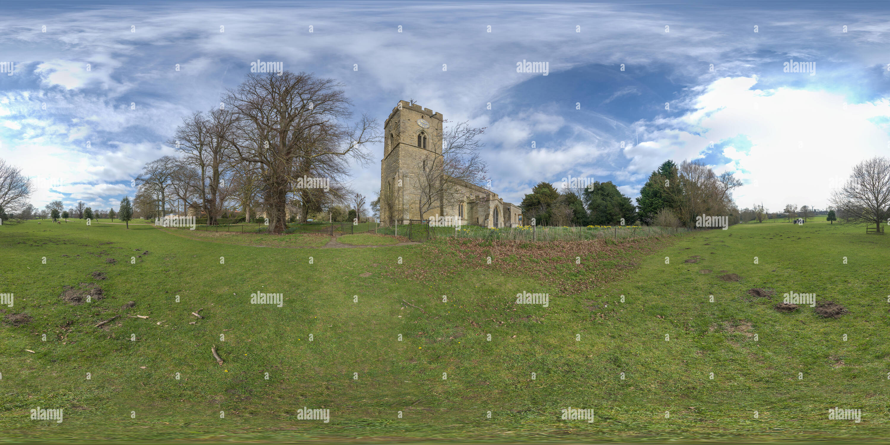 360° view of A grade II listed building dating from the twelfth century ...