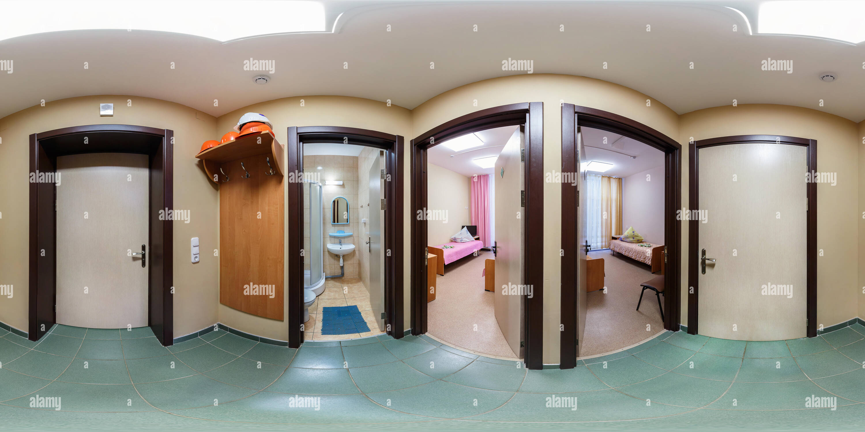 Home interior in panoramic 360 hi-res stock photography and images - Alamy