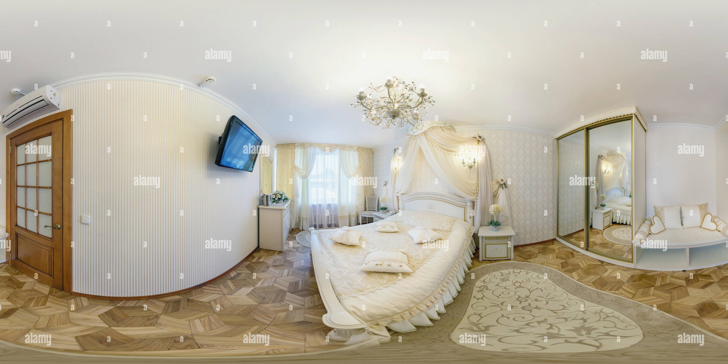 360° view of MINSK, BELARUS - MAY, 2012: full seamless panorama 360 ...