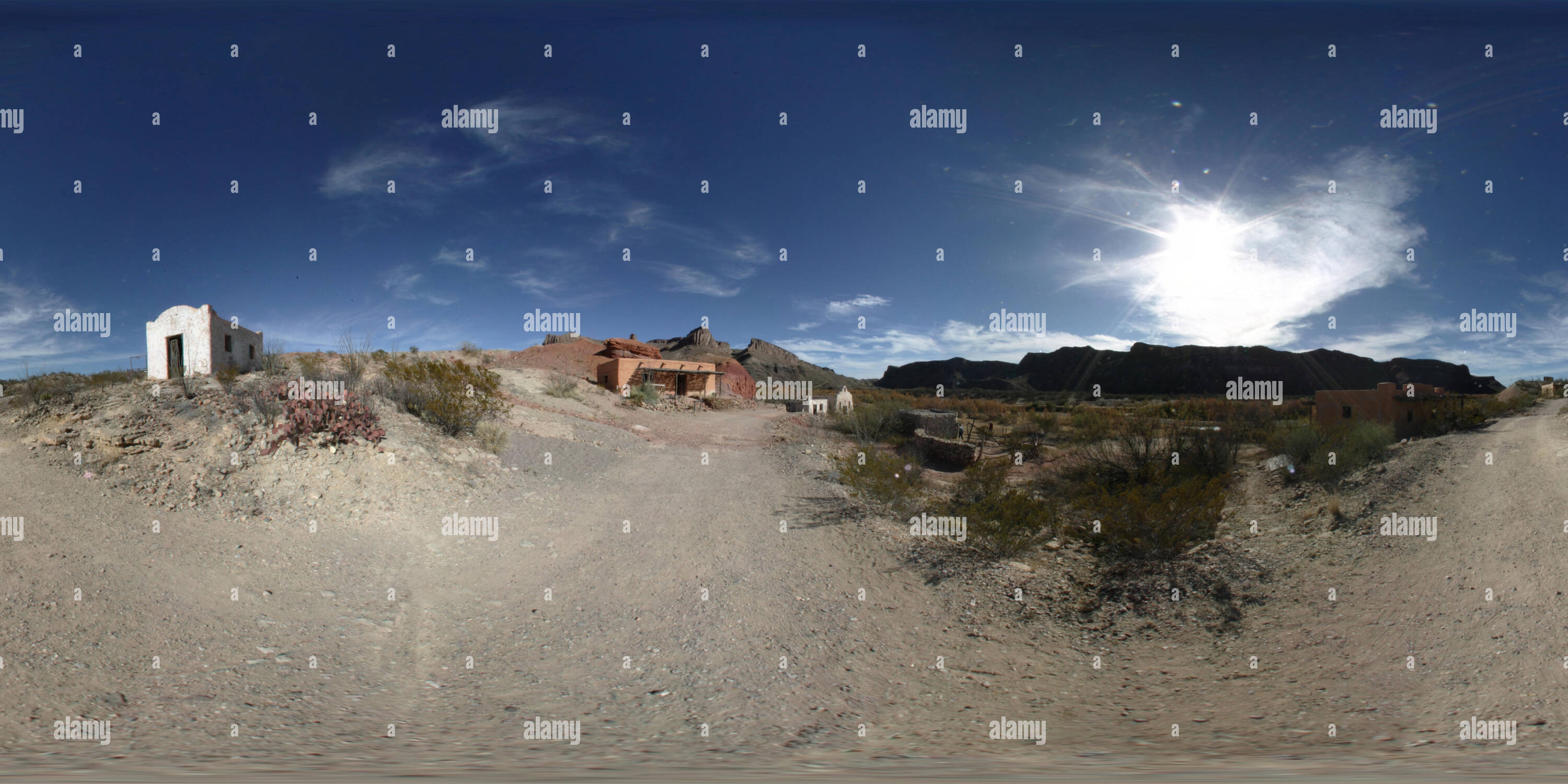 360° view of The Contrabando Movie set in western Texas was recently ...