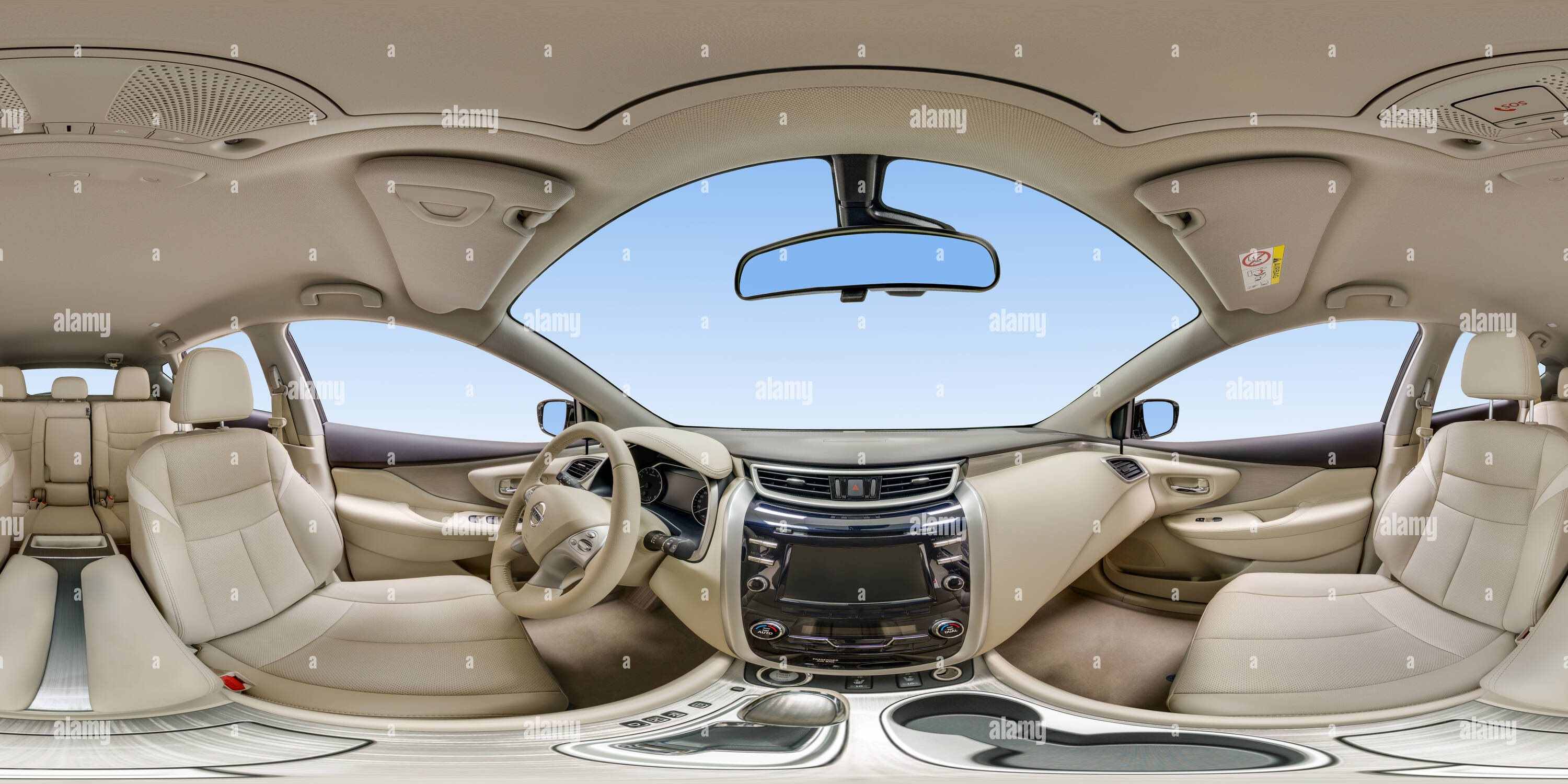 360° view of Inside of Nissan Murano Light Interior - Alamy