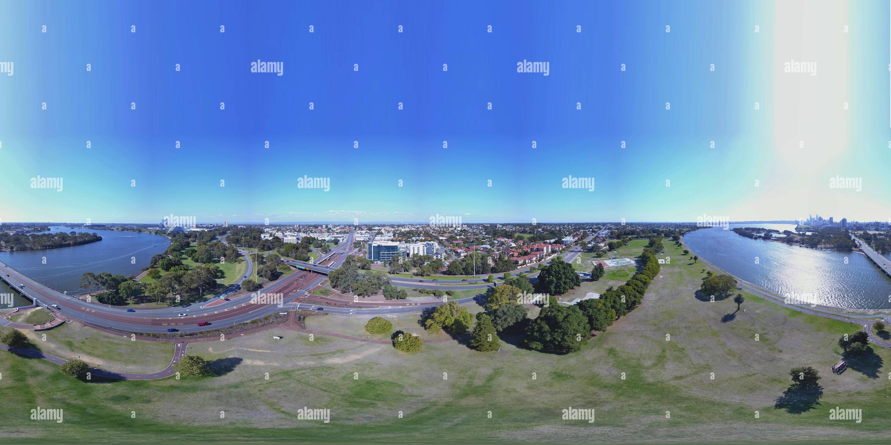 360° view of Victoria Park, Perth, Western Australia - Alamy