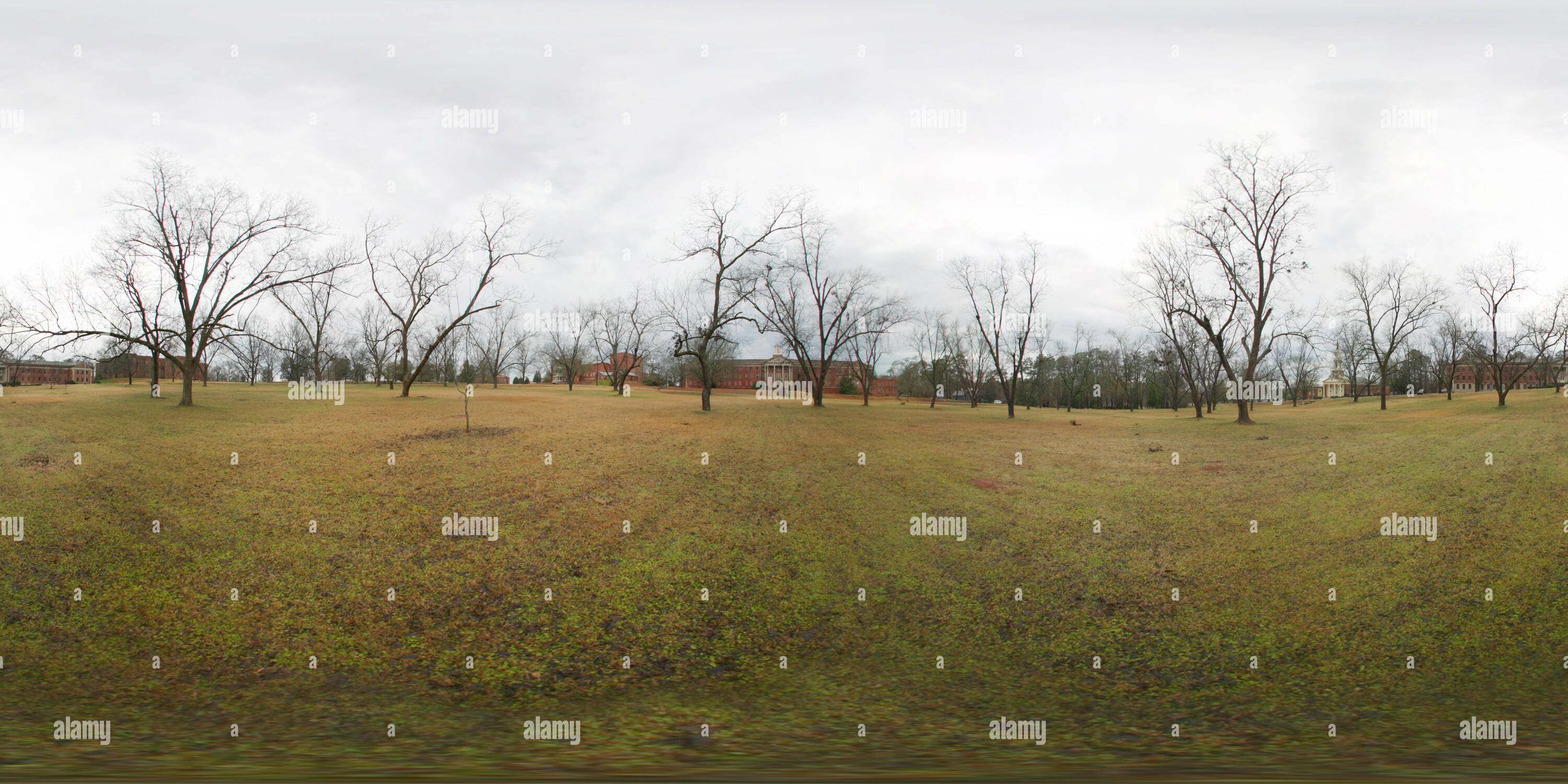 360° view of Miledgeville insane Asylum - Alamy