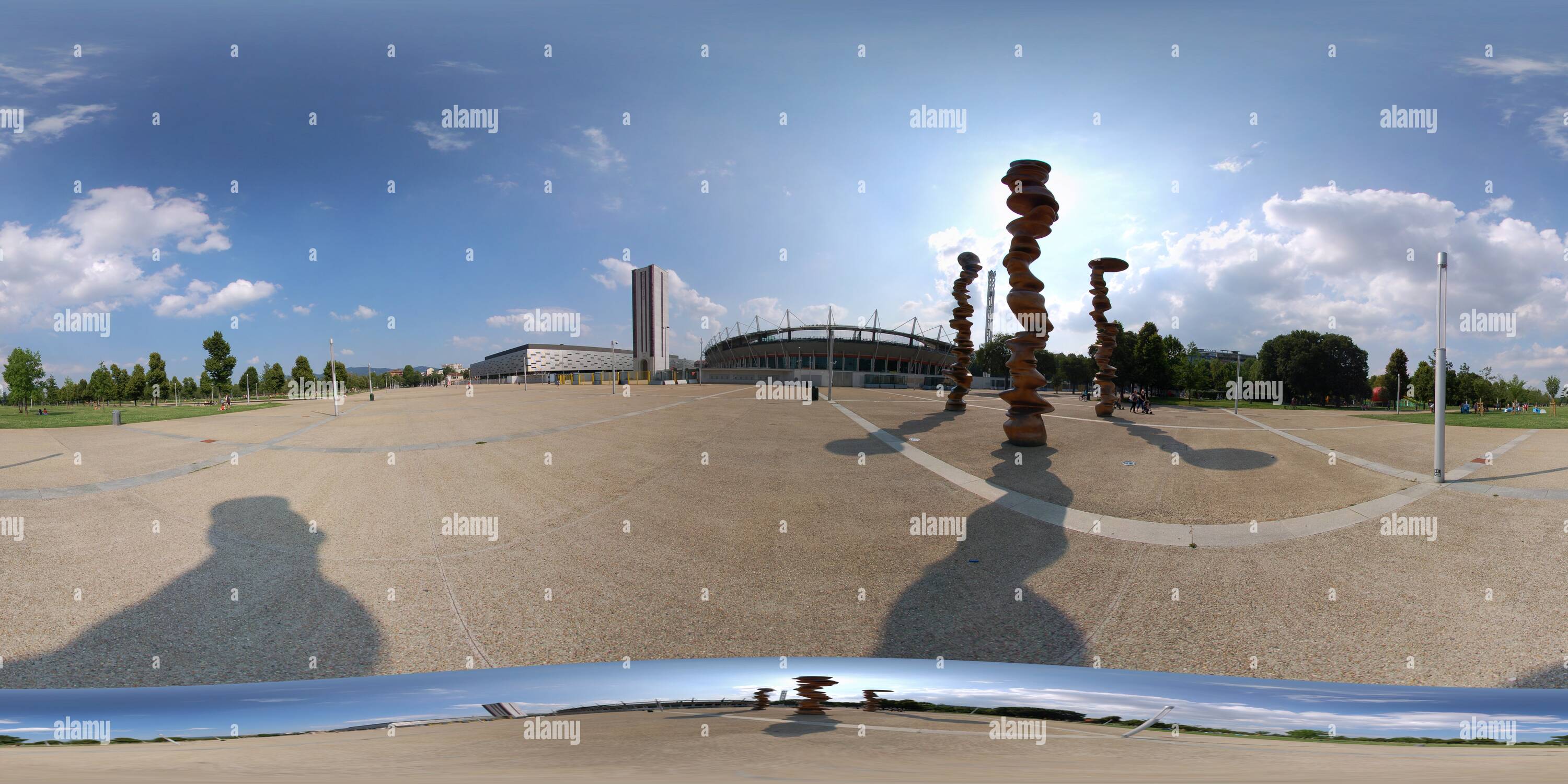 360° view of Olympic Stadium, Torino - Alamy