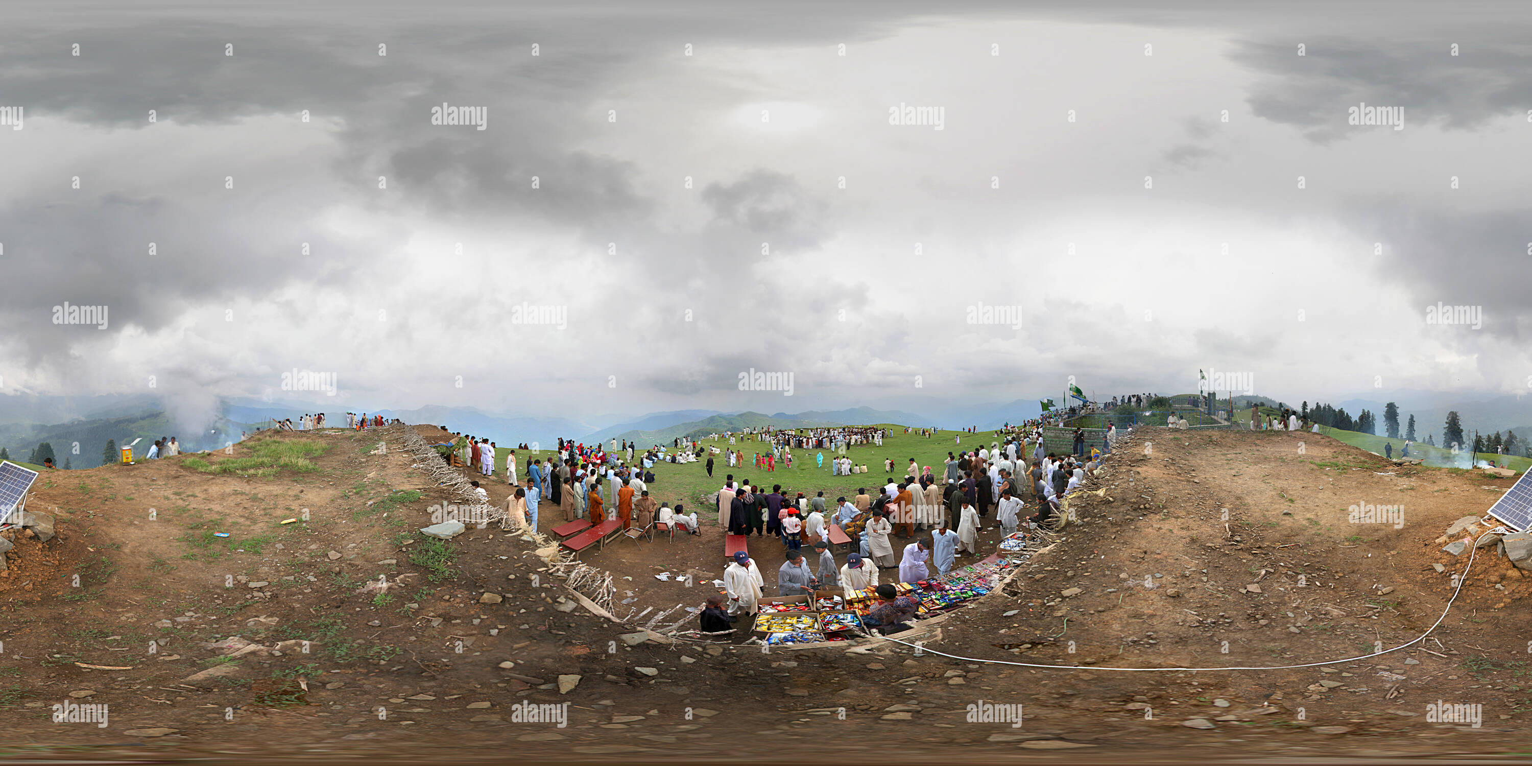 360° view of ToliPeer (Saint's Randezvous) at Azad Kashmir, Pakistan ...