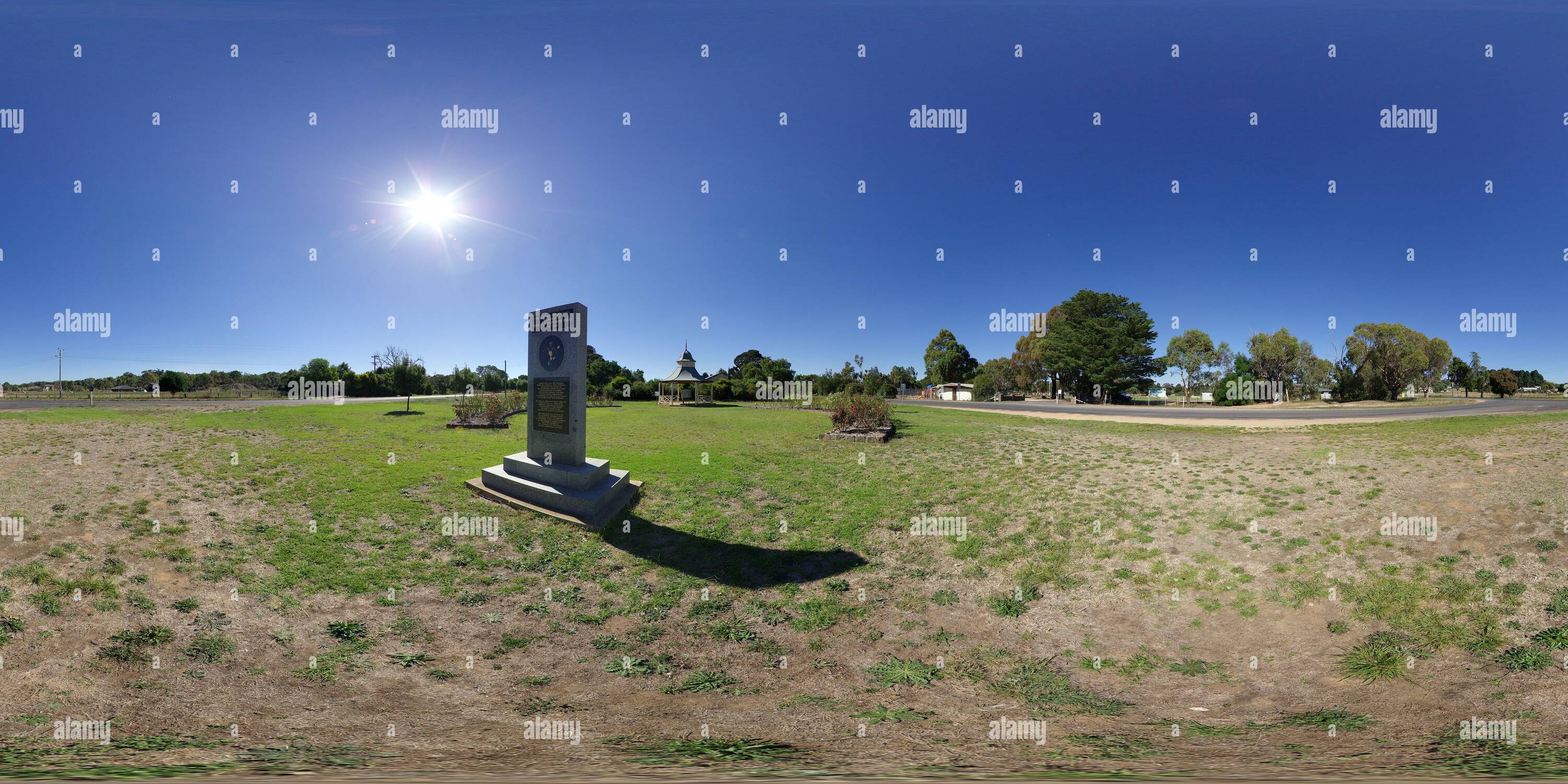 360° view of Australian Rules Football Memorial and Thomas Wills ...