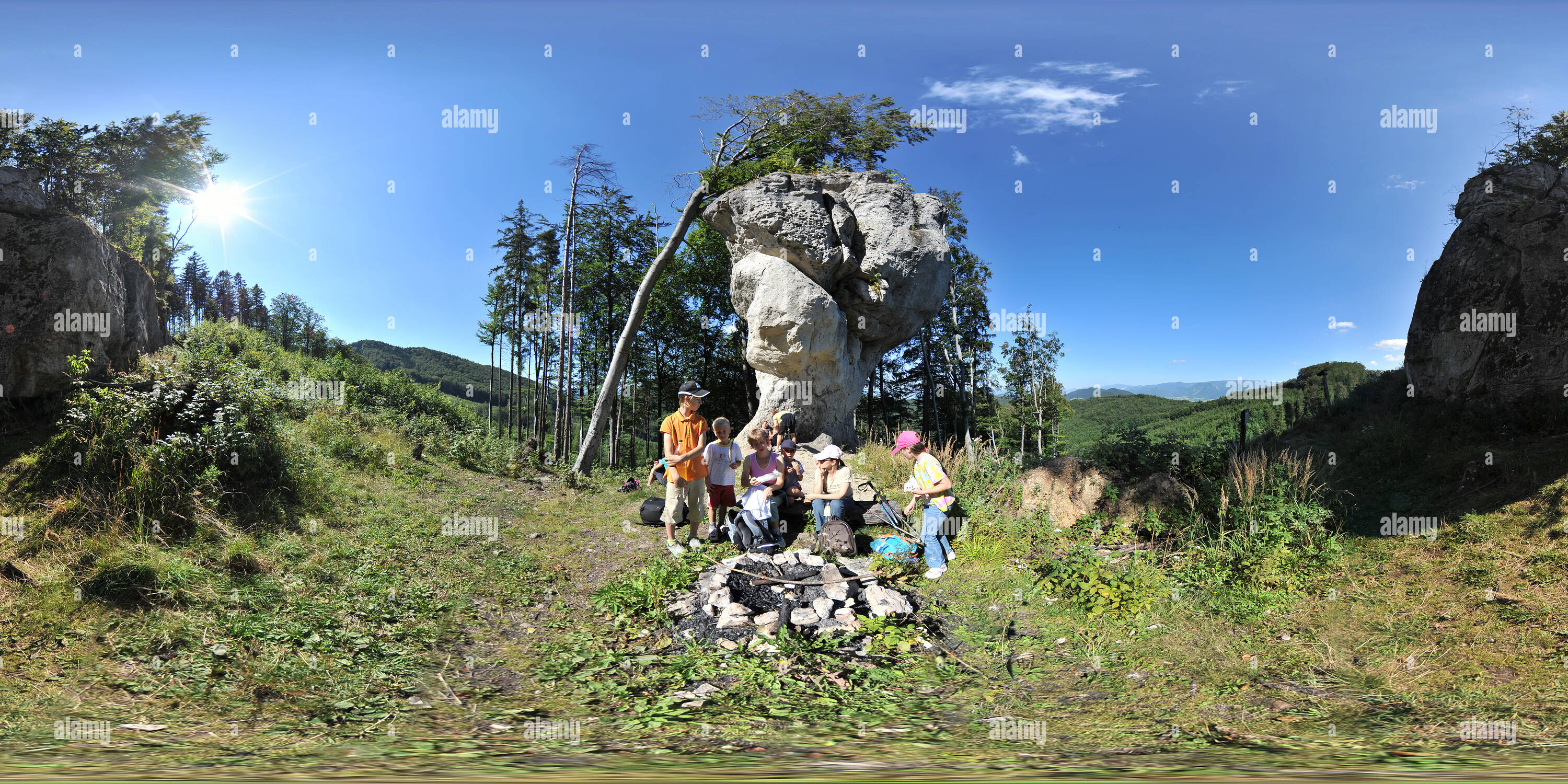 360° view of Súľov - Budzogáň - Mace 01 - Alamy