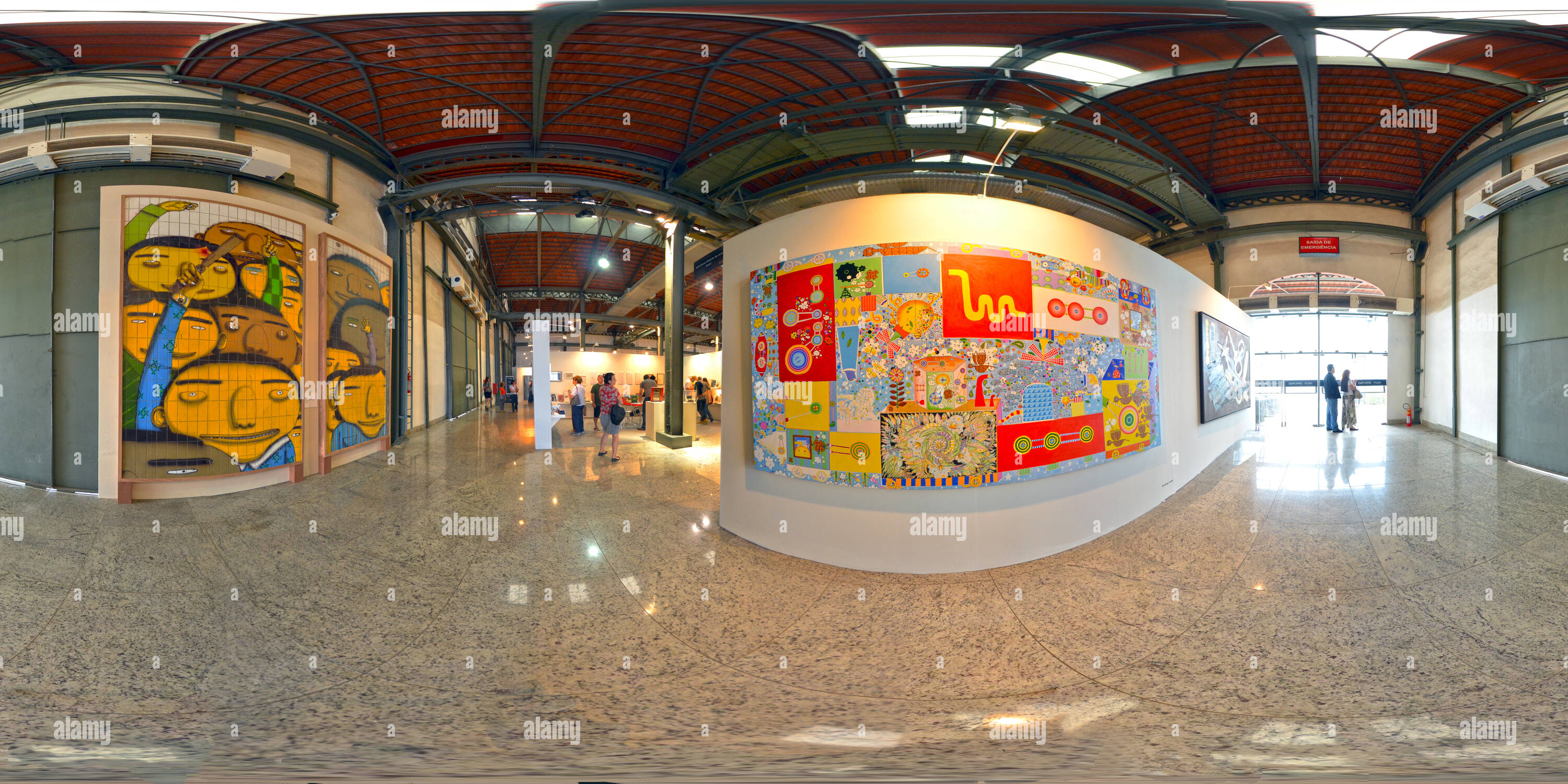 360° view of Artrio - Feira Internacional de Arte Contemporânea - Píer ...