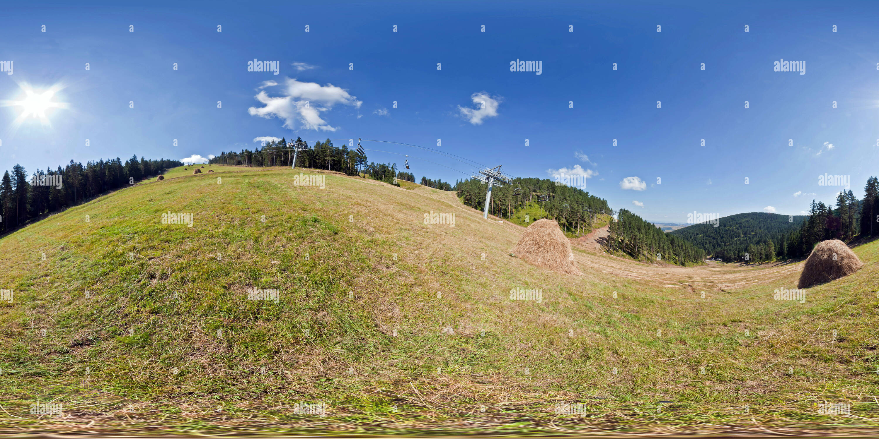 360° view of Letnje Odrzavanje Staze, Tornik - Alamy