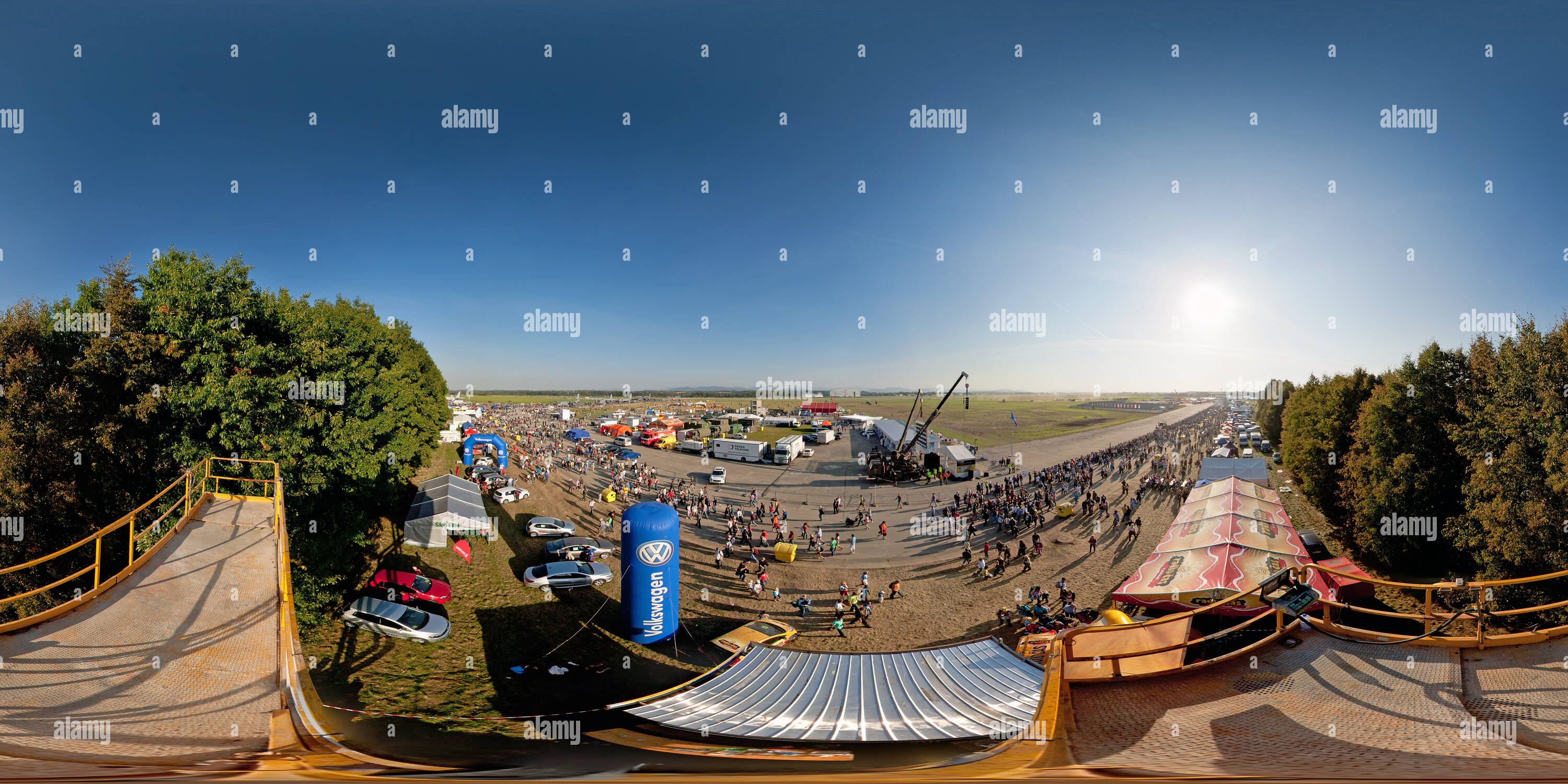 360° view of NATO DAYS in Ostrava 2011 - Alamy