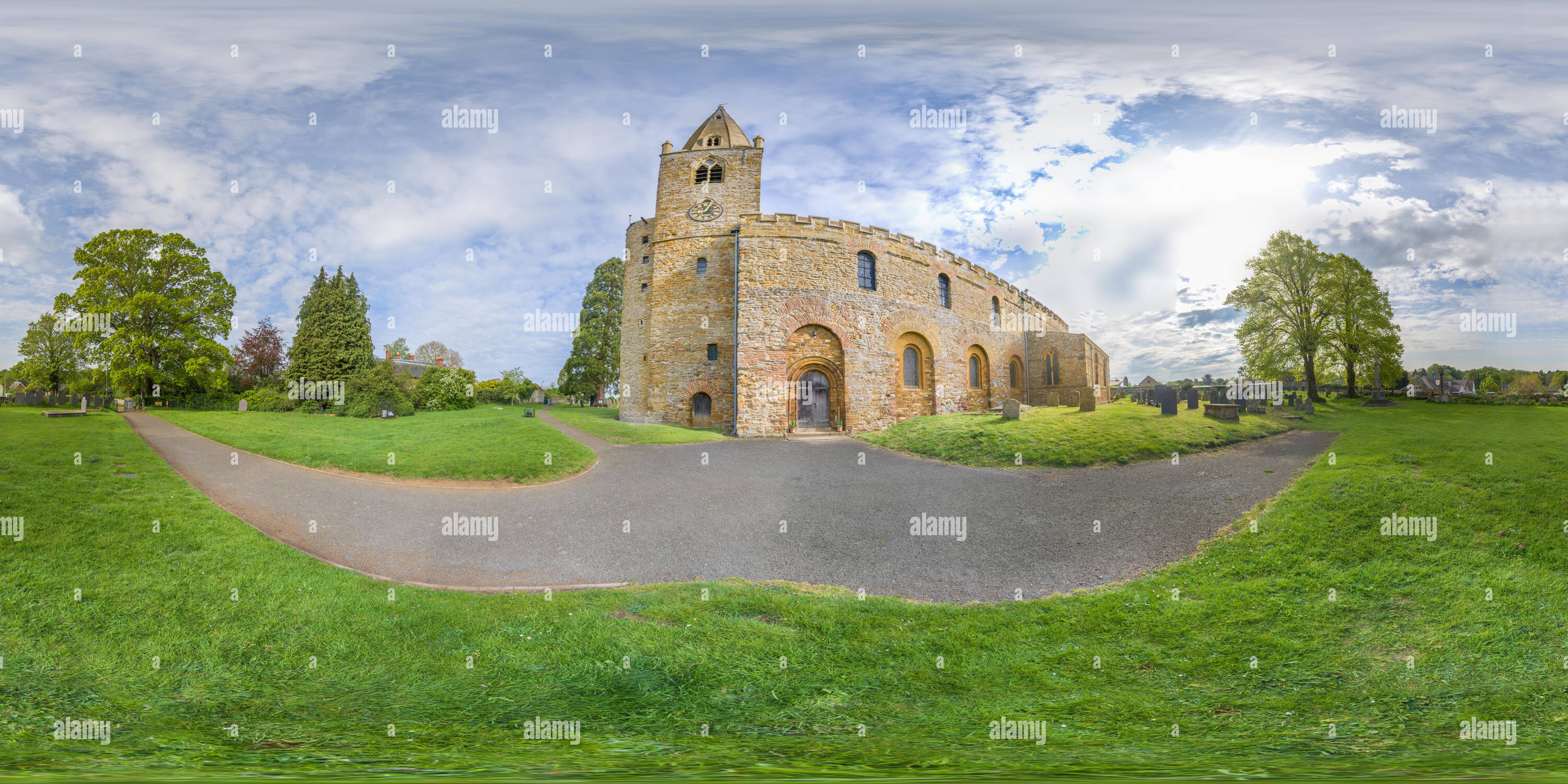 Early anglo saxon architecture hi-res stock photography and images - Alamy