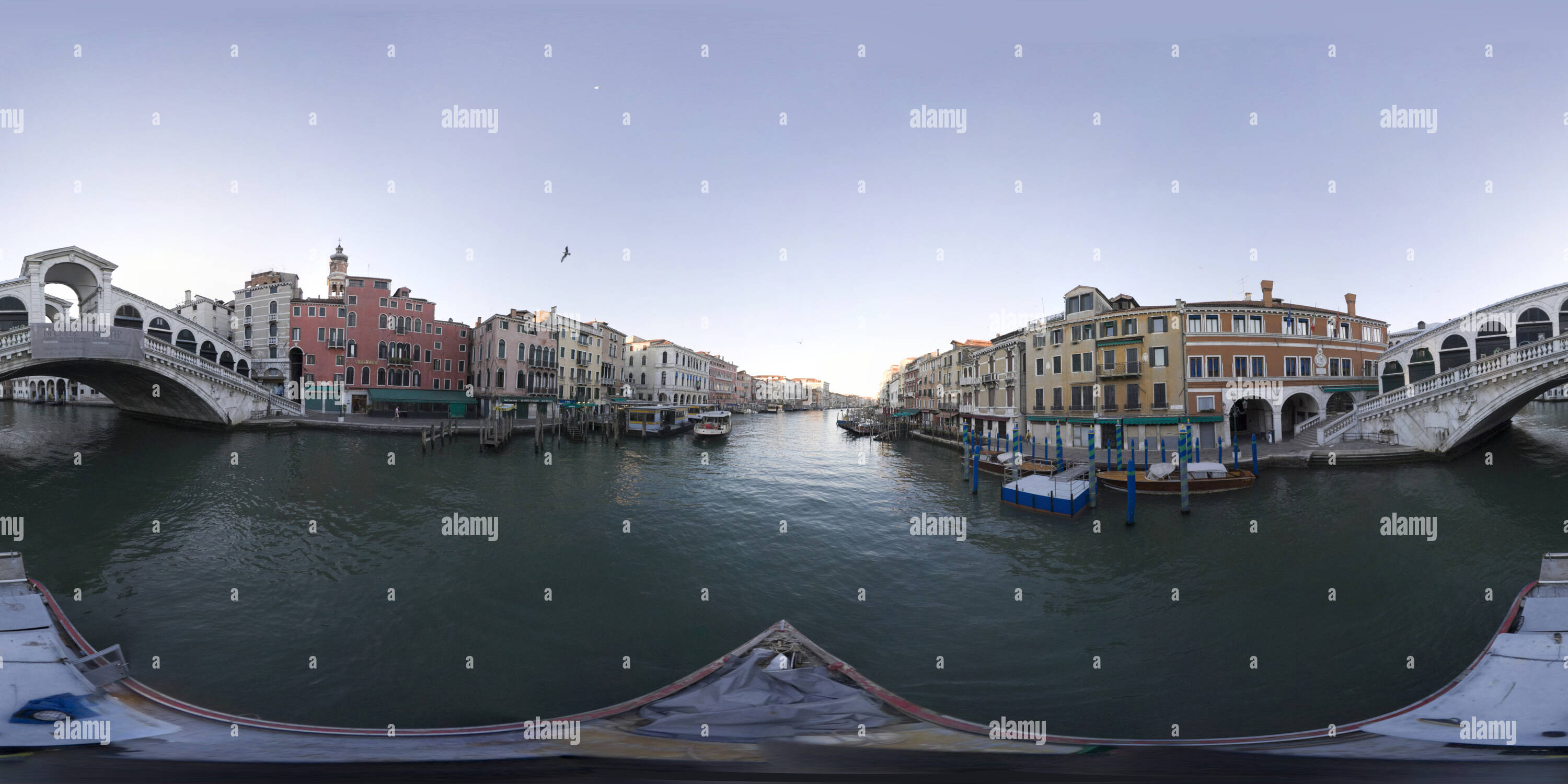 360° view of Canal Grande 061 - Alamy