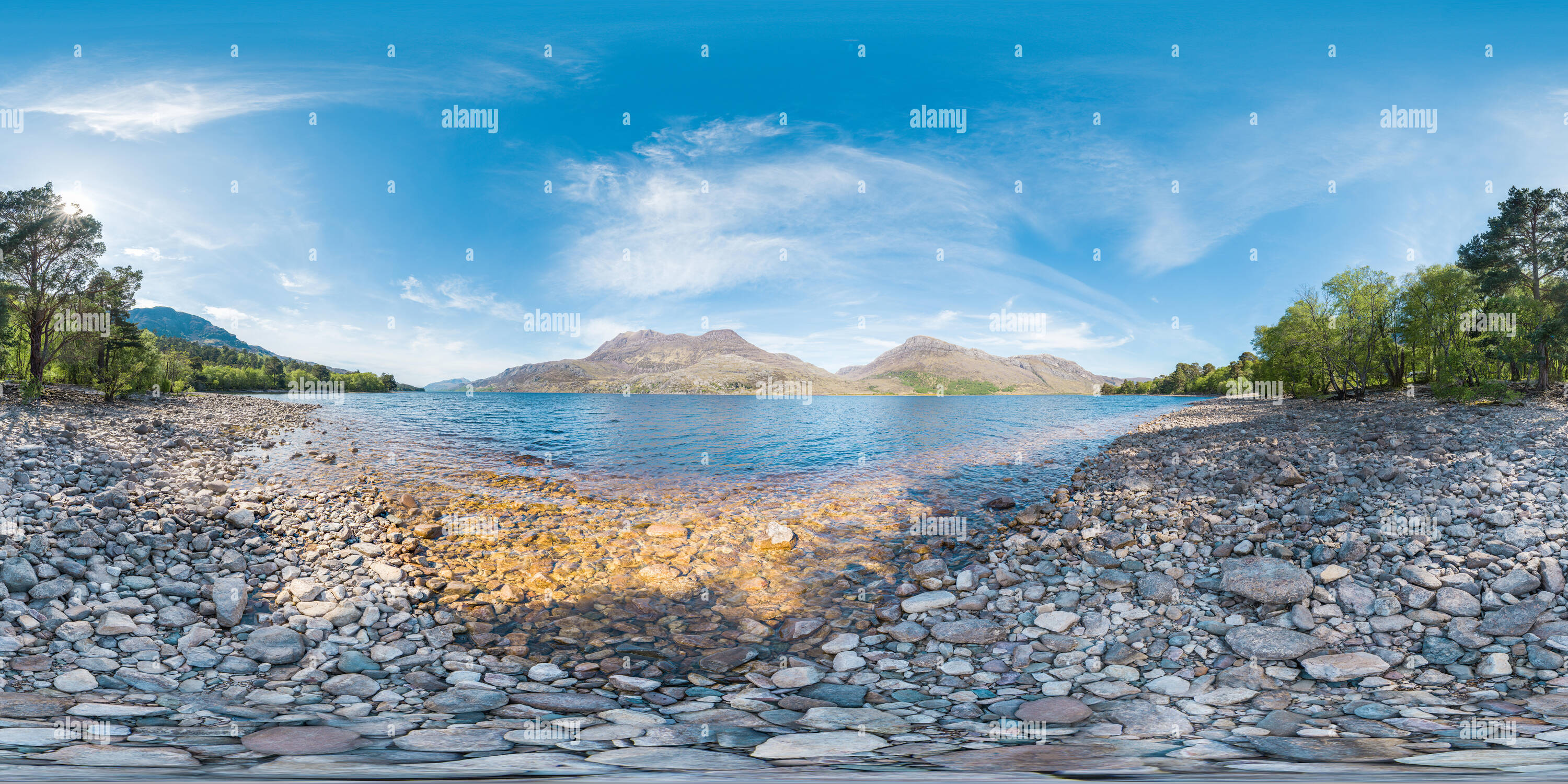 Loch maree spring hi-res stock photography and images - Alamy