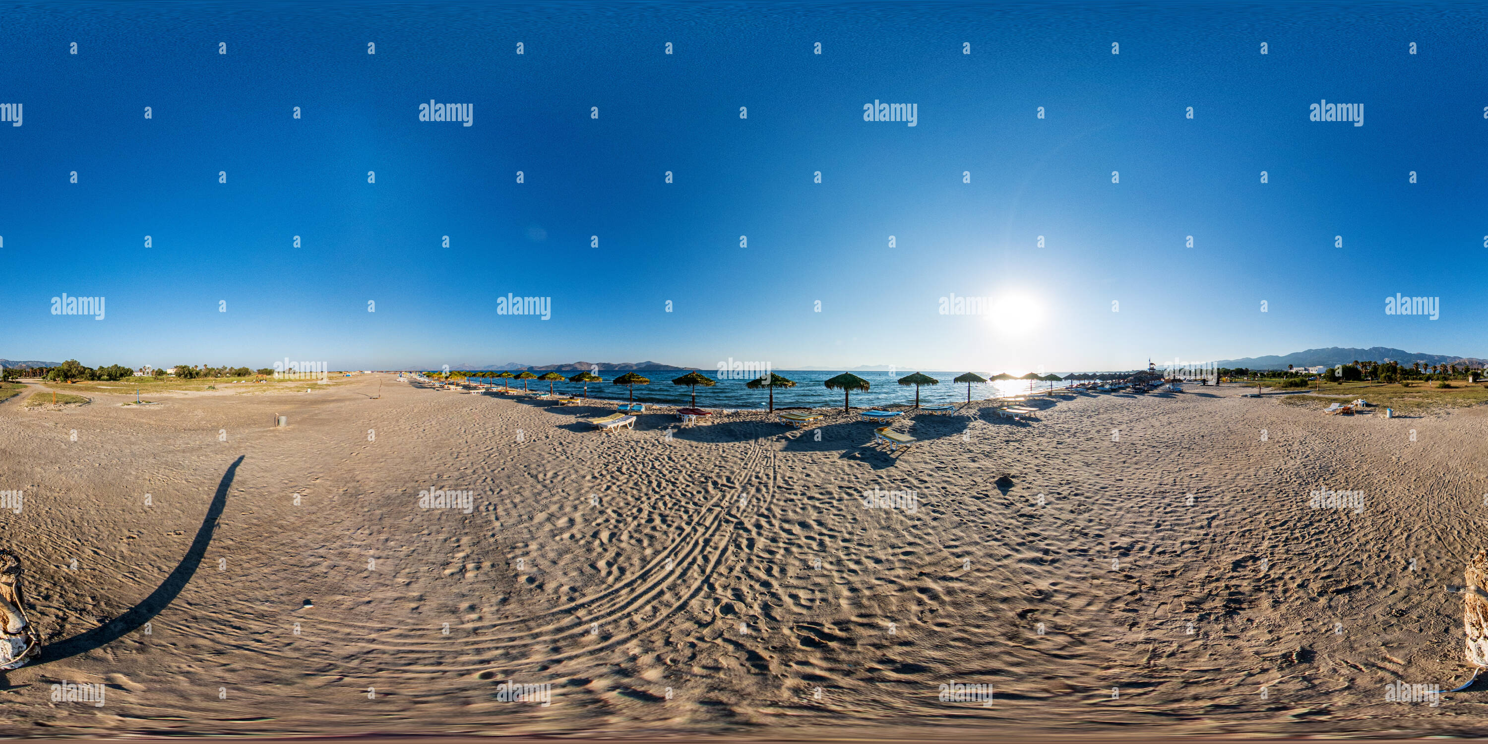 360° view of Sunset at the Beach in Kos - Alamy