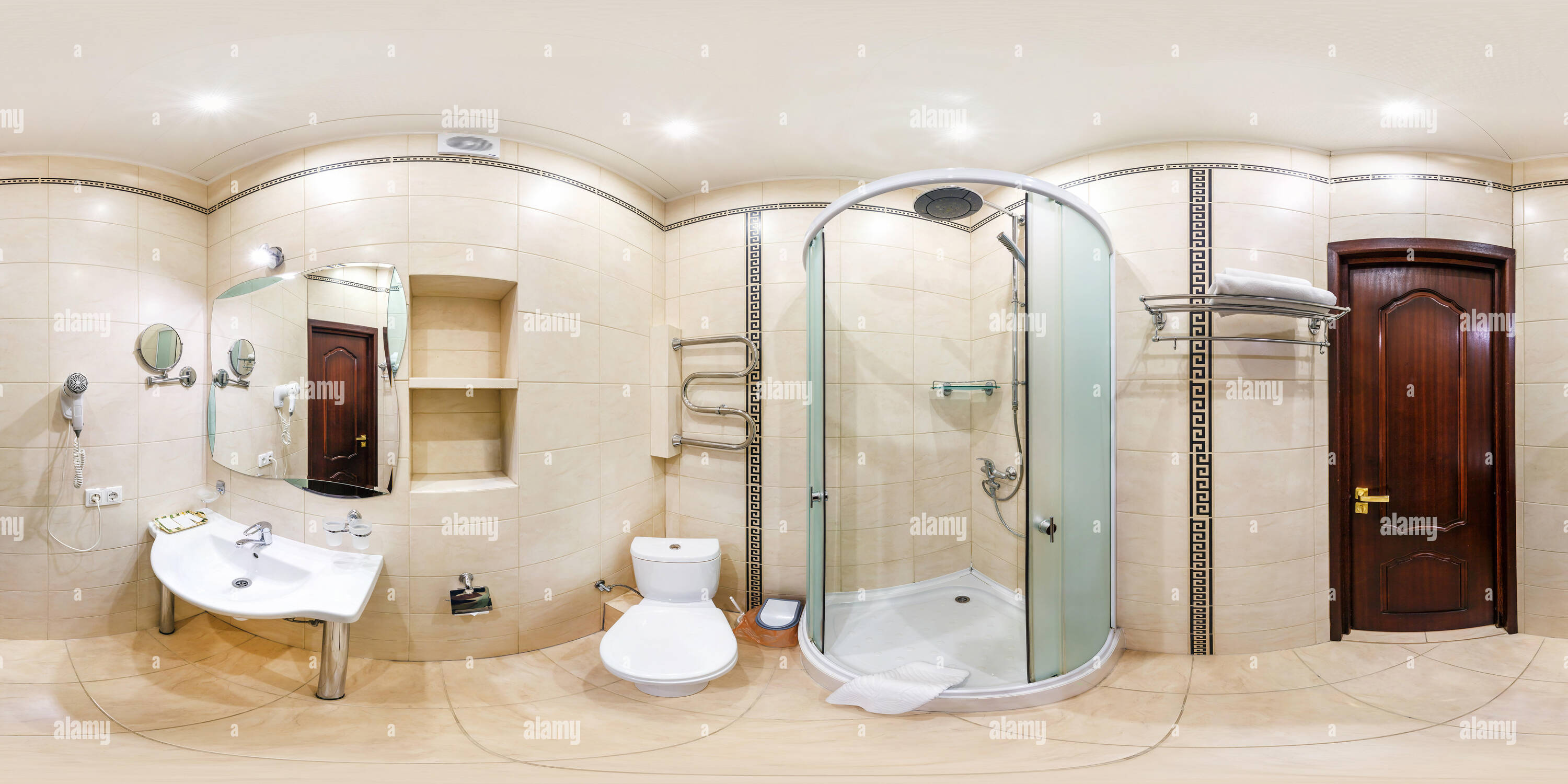 Toilet room hdri hi-res stock photography and images - Alamy