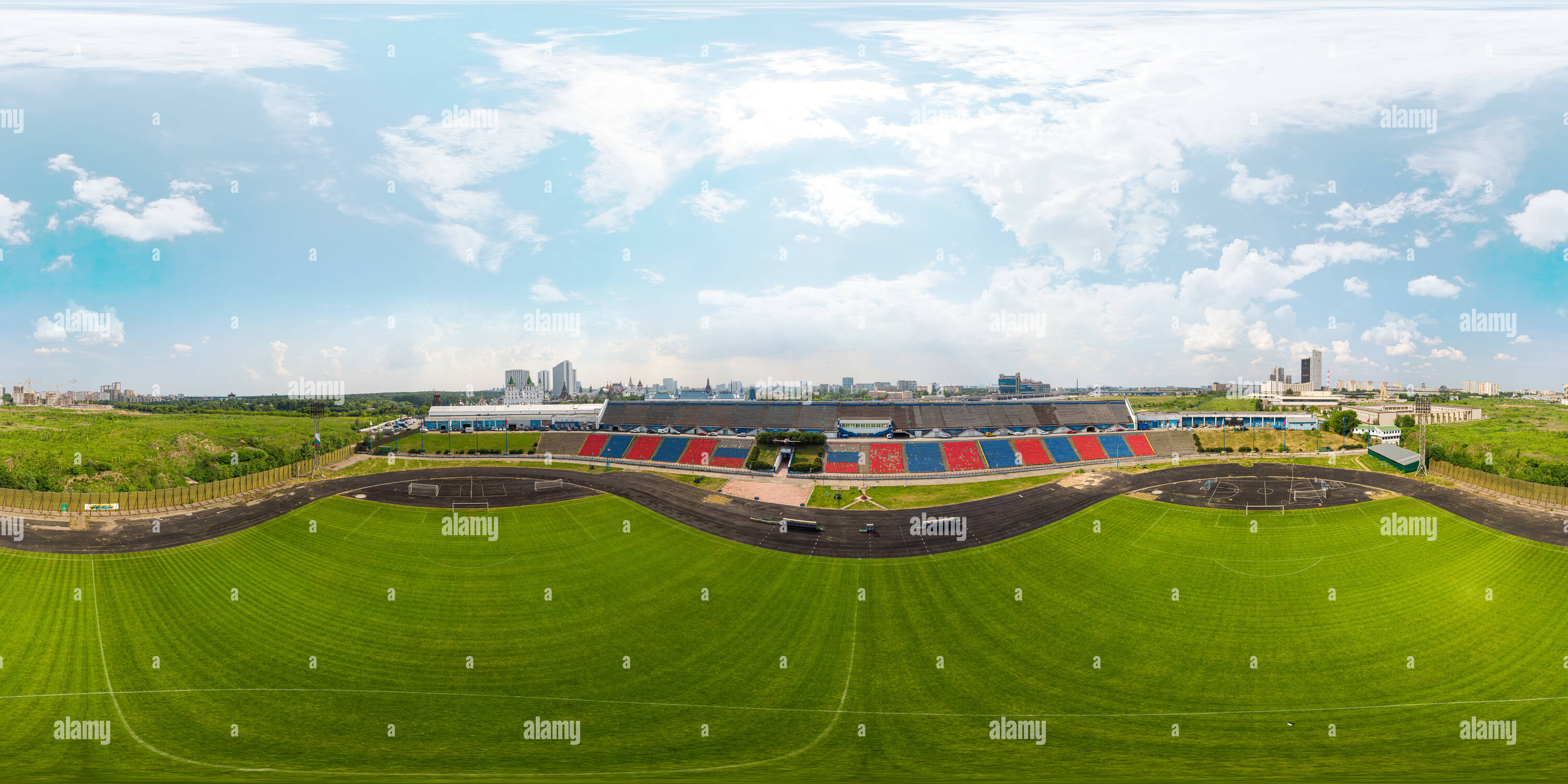 360° view of Stalin's stadium, Izmailovo - Alamy