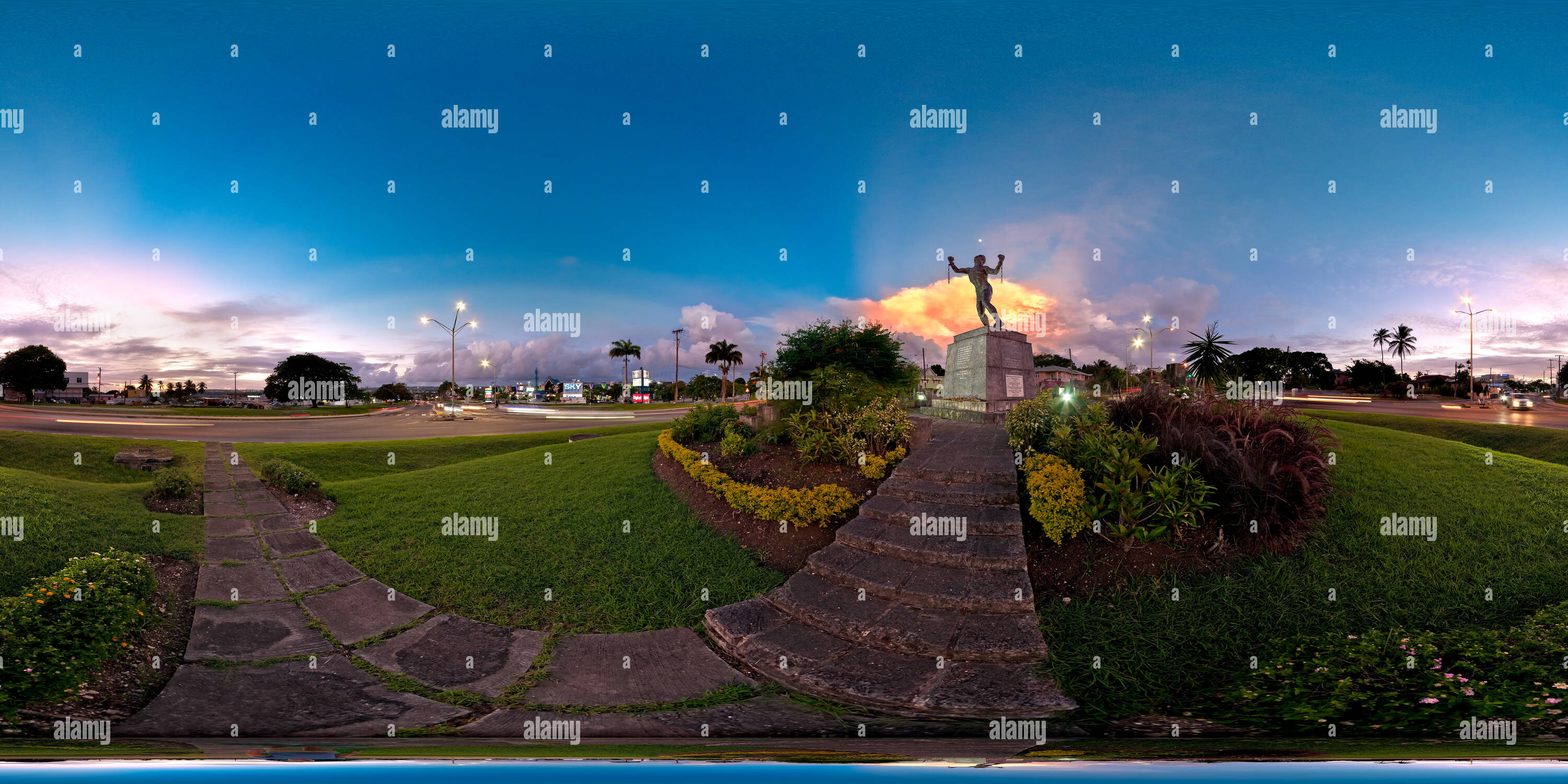 Bussa statue hi-res stock photography and images - Alamy